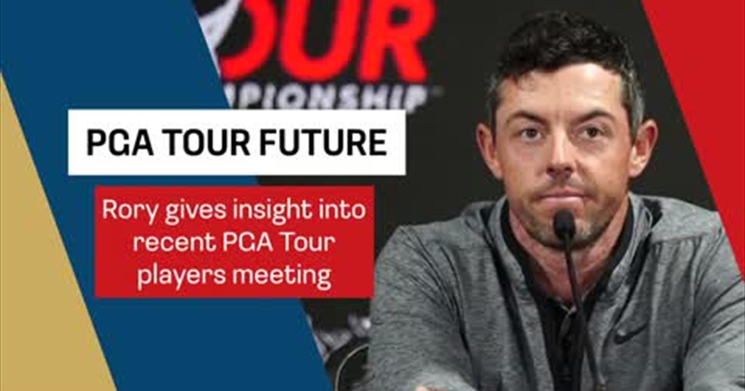 Rory McIlroy gives details on recent PGA Tour Players meeting - Golf ...