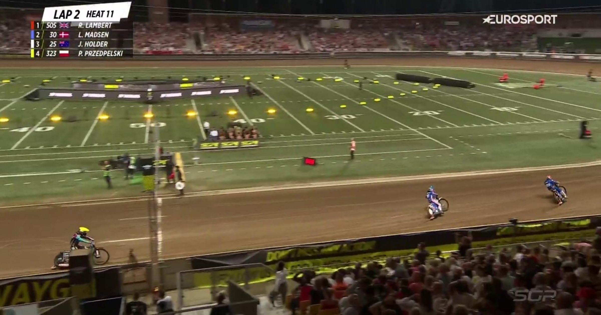Speedway Grand Prix: Big crash for Jack Holder as he collides with ...