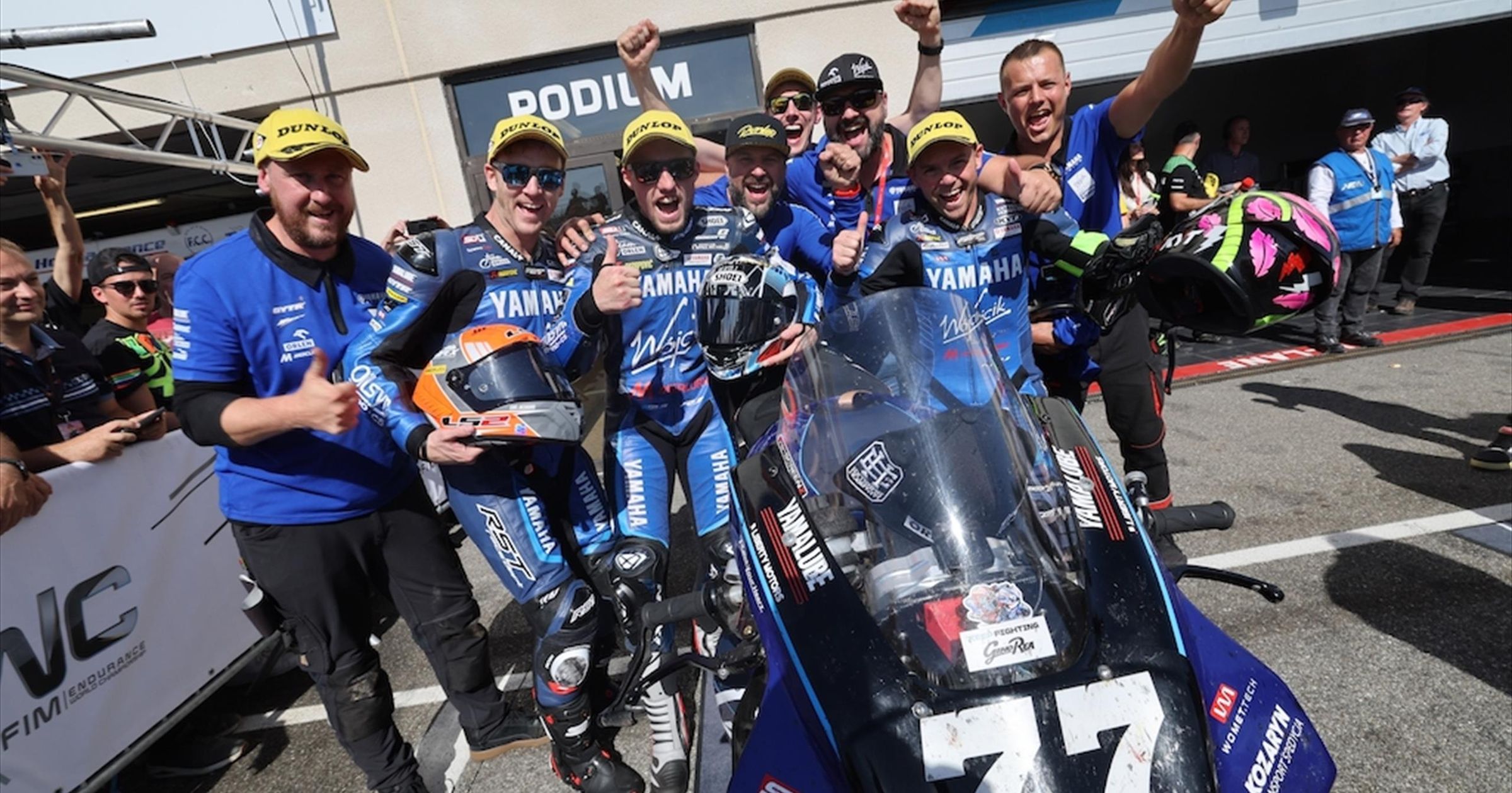 Wojcik Racing Team dedicates EWC Bol d’Or podium to Gino Rea - TNT Sports