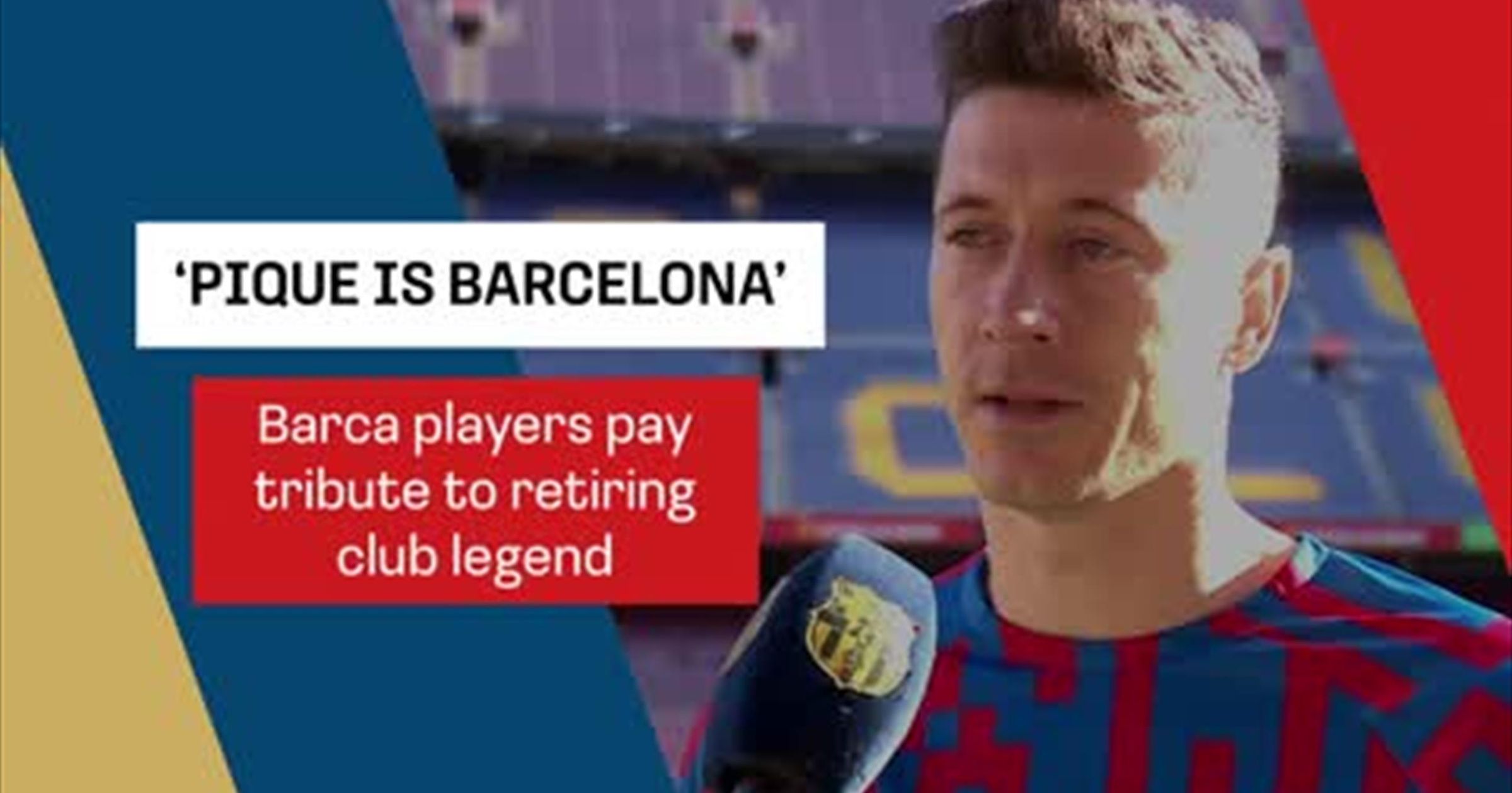 Robert Lewandowski leads Barcelona tributes to retiring club legend ...