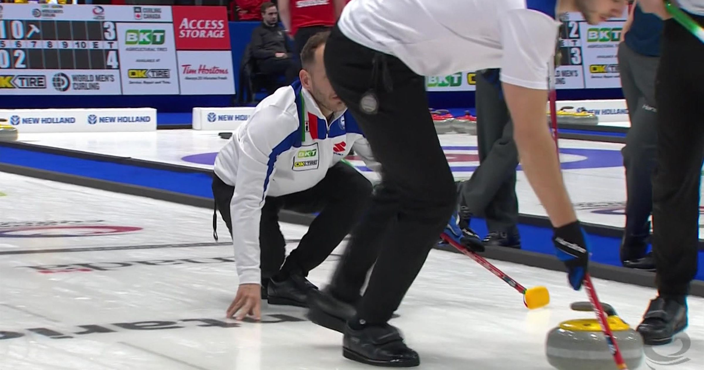 Switzerland top the round robin table at the World Curling ...
