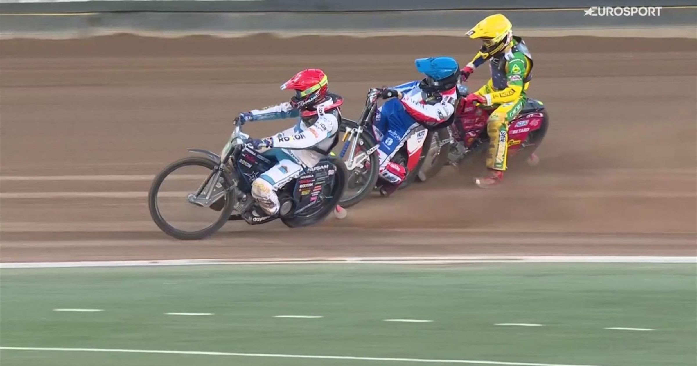 Speedway world Cup semi-final drama in Heat 9 as TWO restarts needed ...