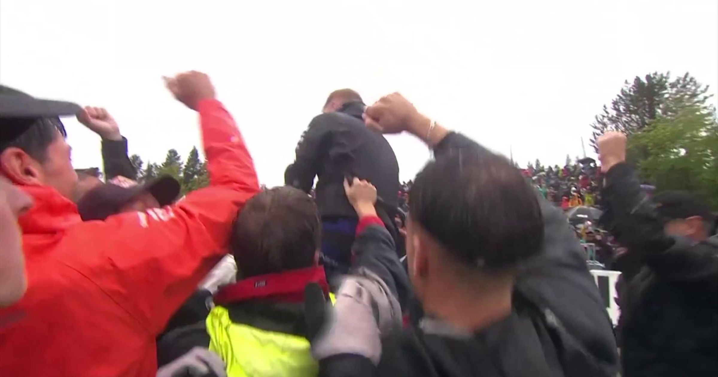 'Britain has a home winner' - Charlie Hatton hoisted aloft after ...