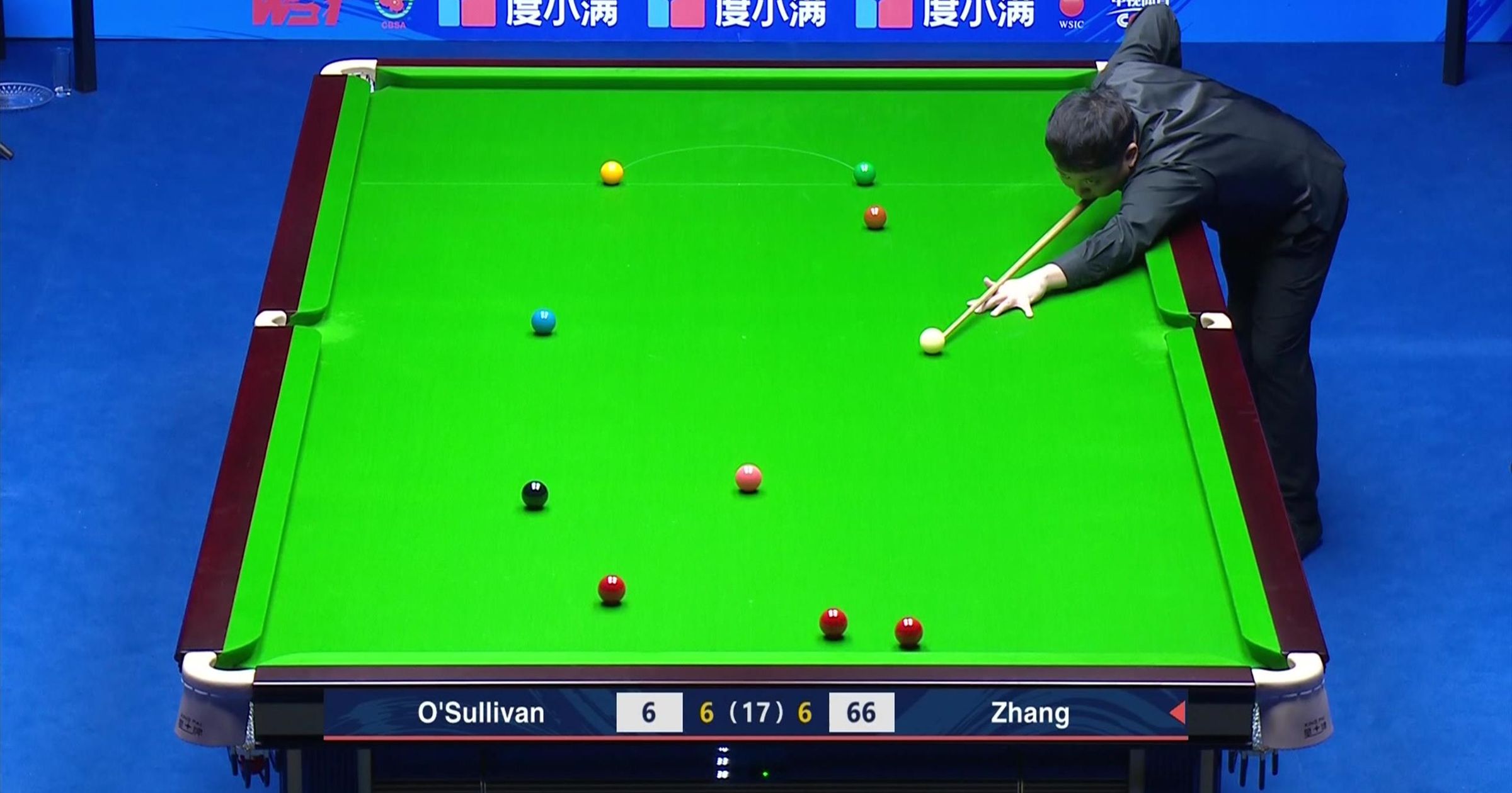 Zhang Anda hits brilliant century in frame 13 of International ...