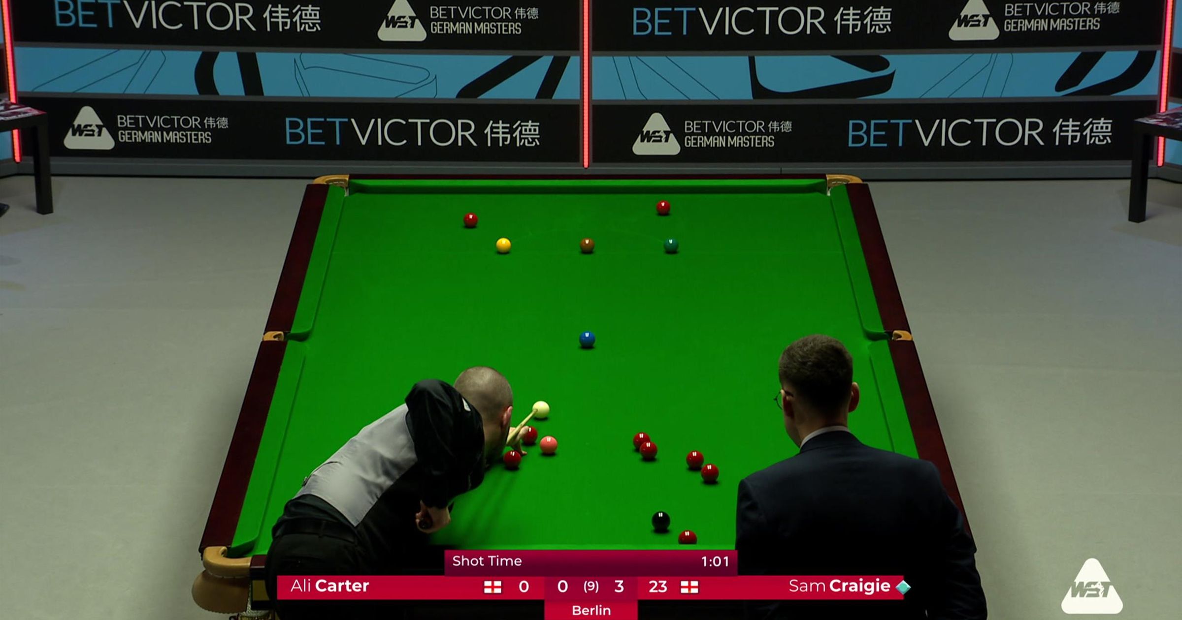 Sam Craigie pots ‘incredible’ blue with contender for ‘shot of the week ...