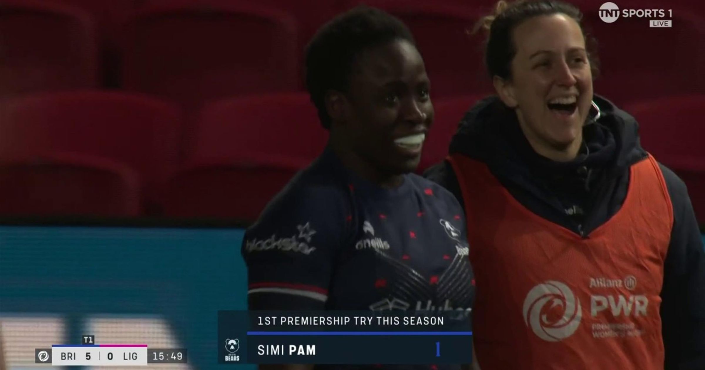 'Just what the doctor ordered' - Simi Pam gives Bristol Bears the lead ...