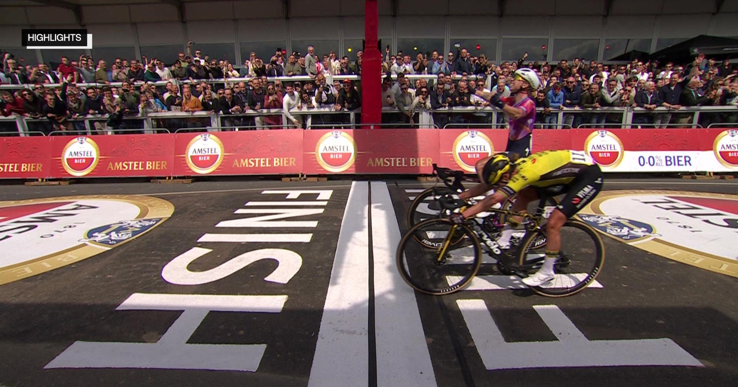 Watch highlights from Women’s Amstel Gold Race as Marianne Vos pounces ...