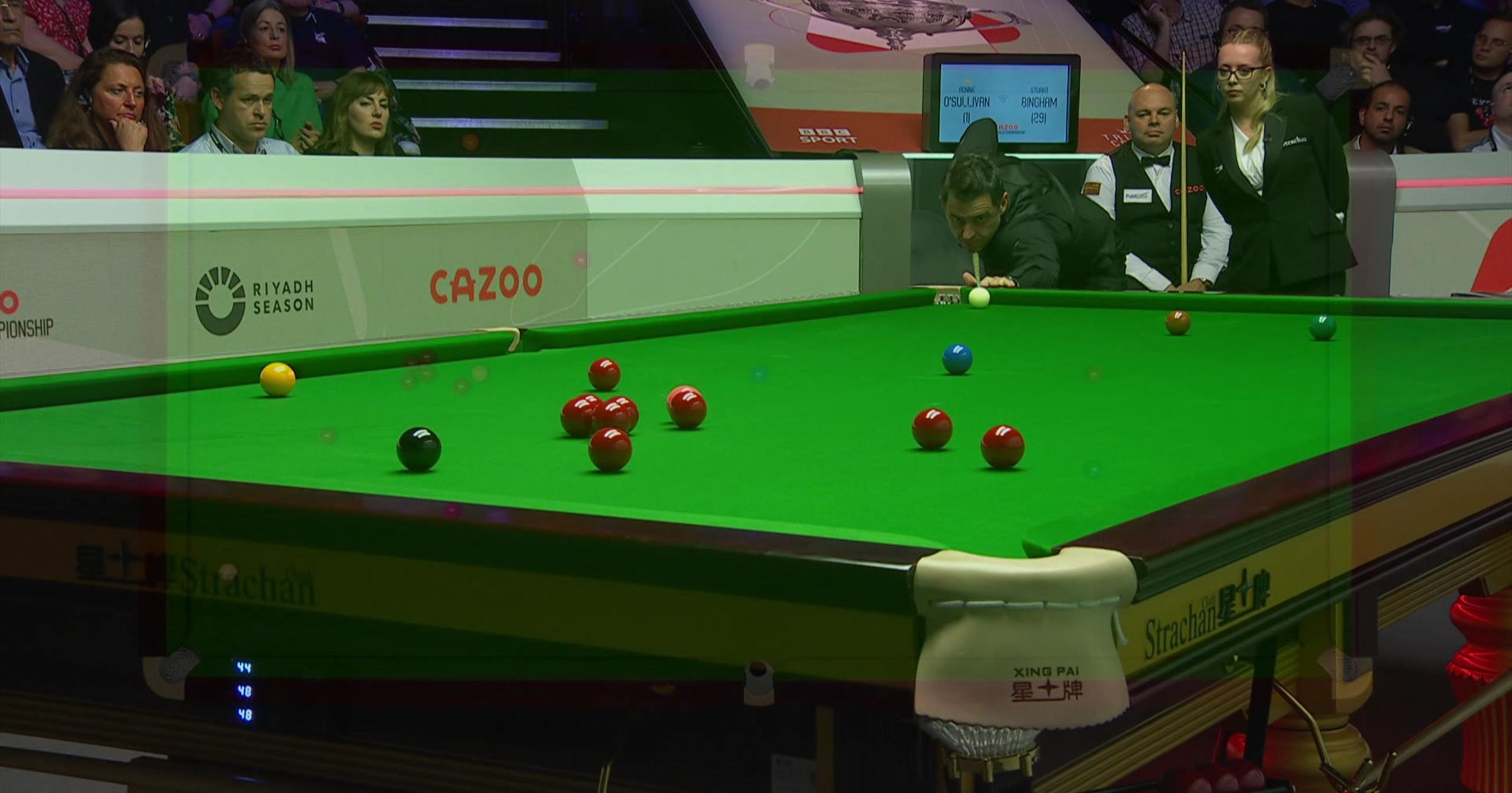 ‘What a shot!’ - Ronnie O’Sullivan rolls in ‘absolute cracker’ of a ...