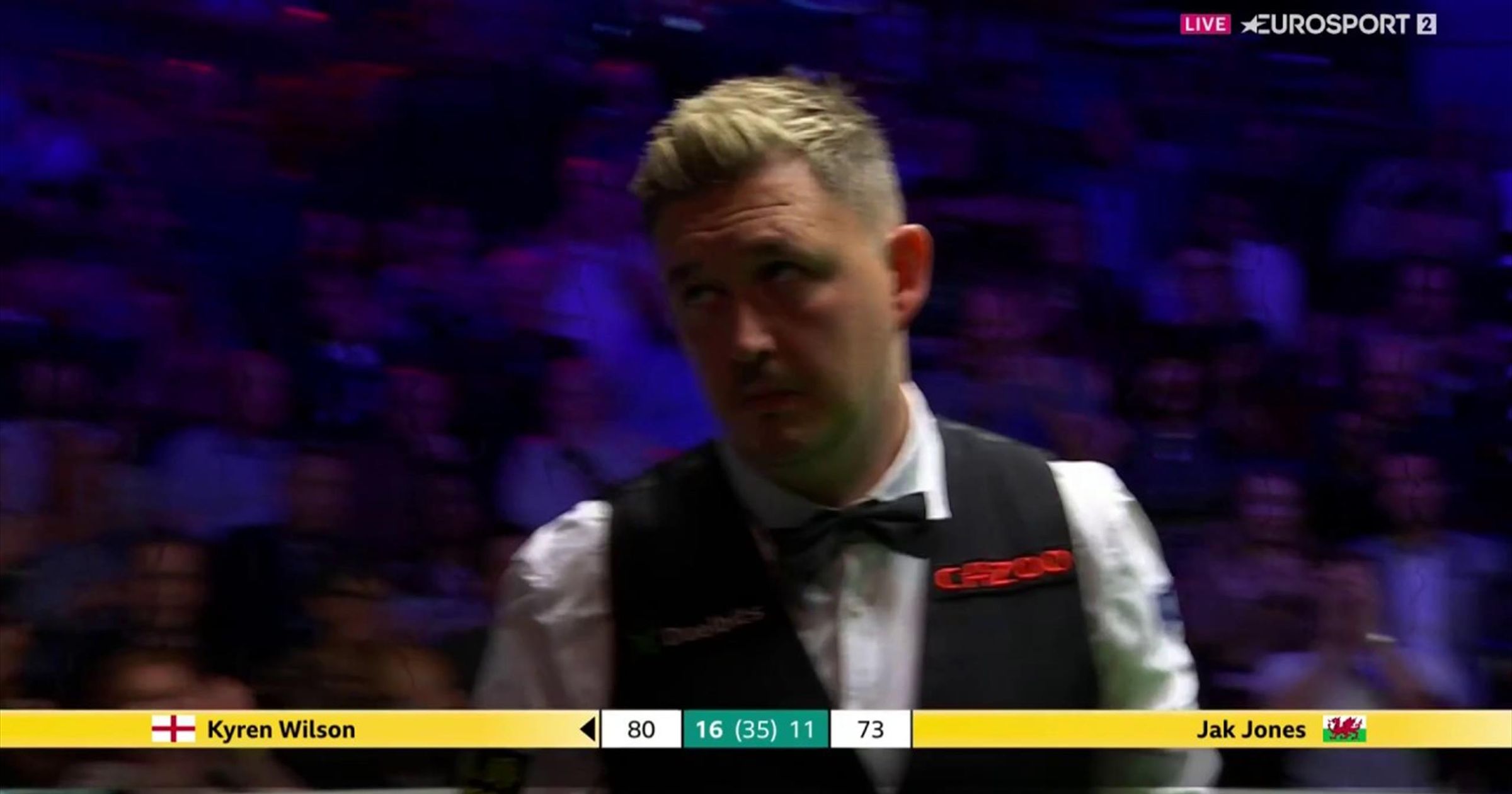 'Wow, what a finish!' - Kyren Wilson drains re-spotted black in big ...