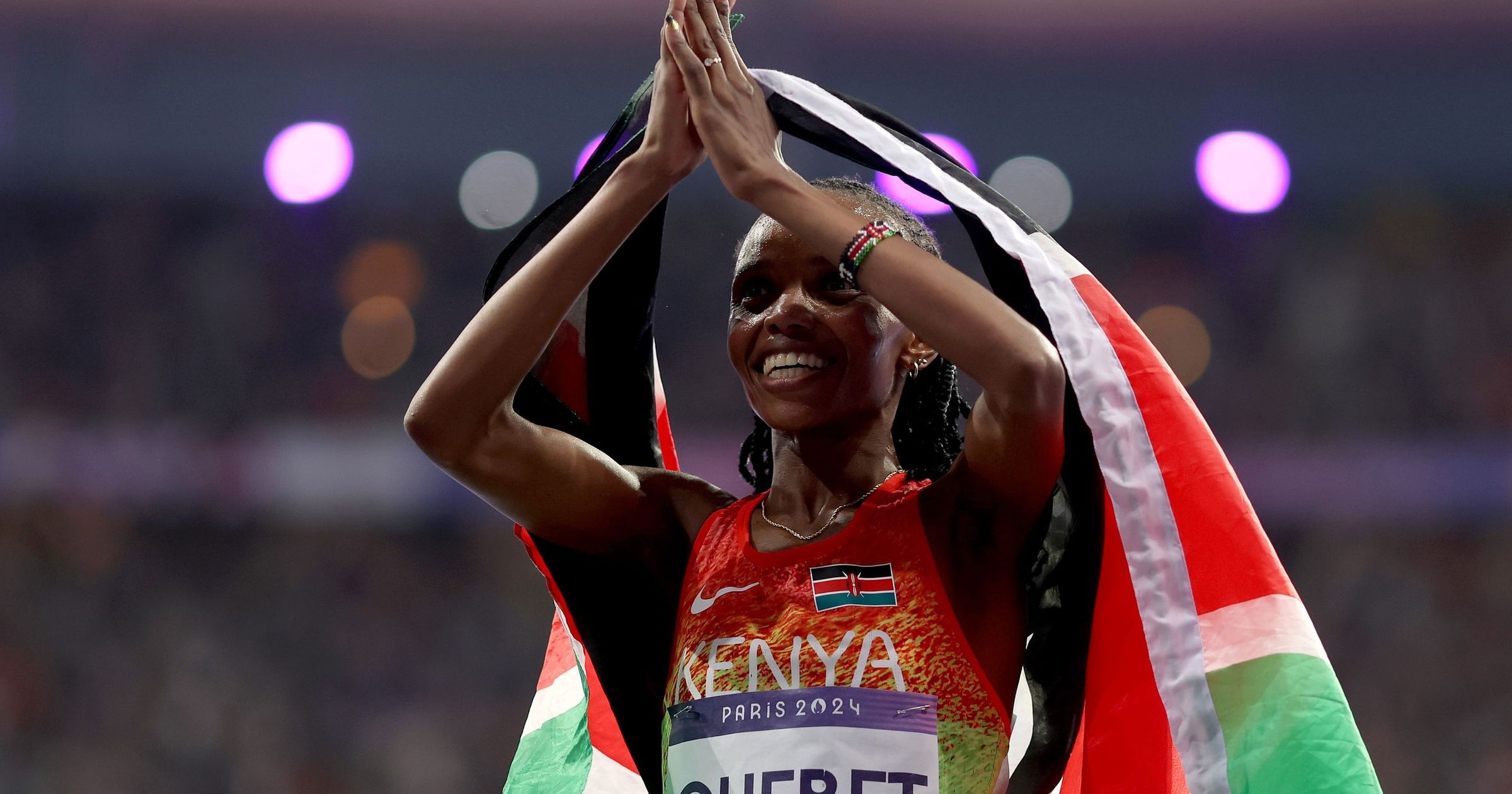 Paris 2024: Beatrice Chebet wins 10,000m gold for long-distance double ...