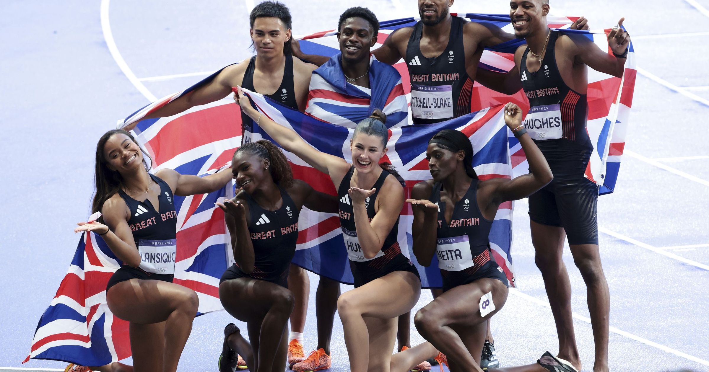 Paris 2024 Olympic Games: Team GB sprinters react to 4x100m relay ...
