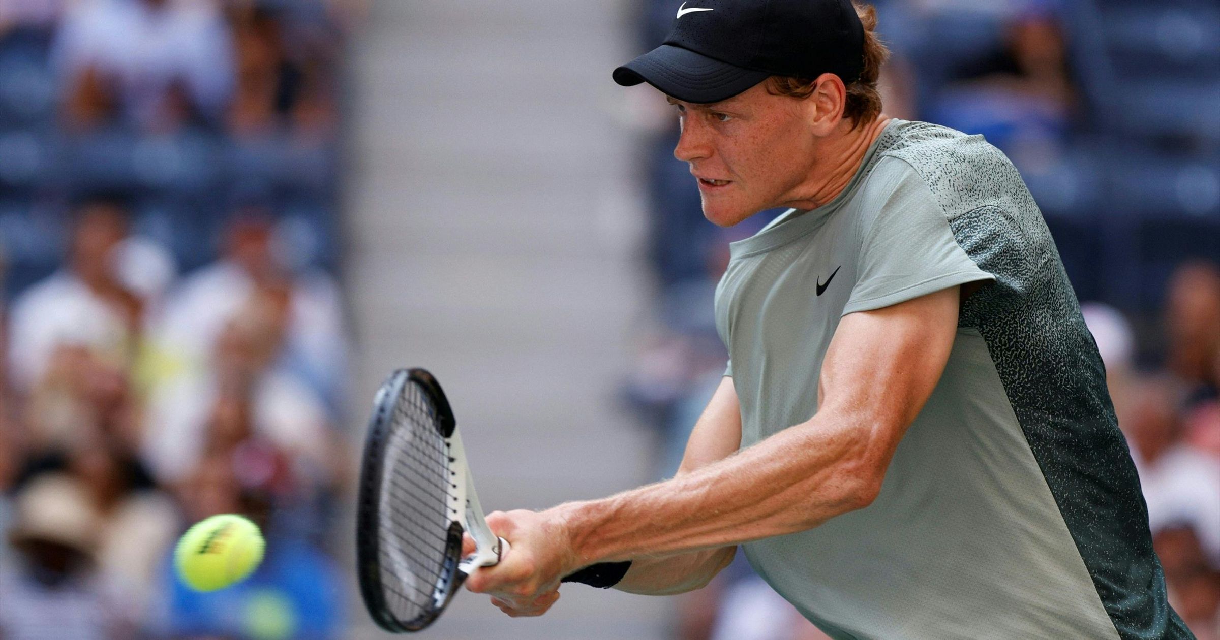 US Open 2024: Jannik Sinner survives scare to claim four-set win over ...