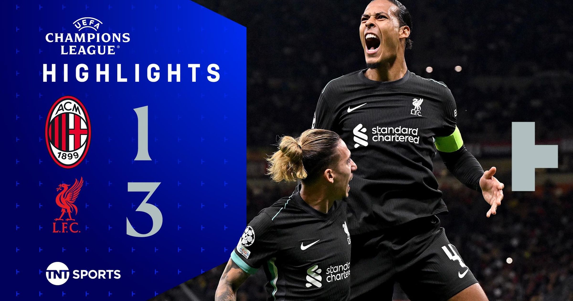 AC Milan 1-3 Liverpool: Champions League highlights as Arne Slot's side ...
