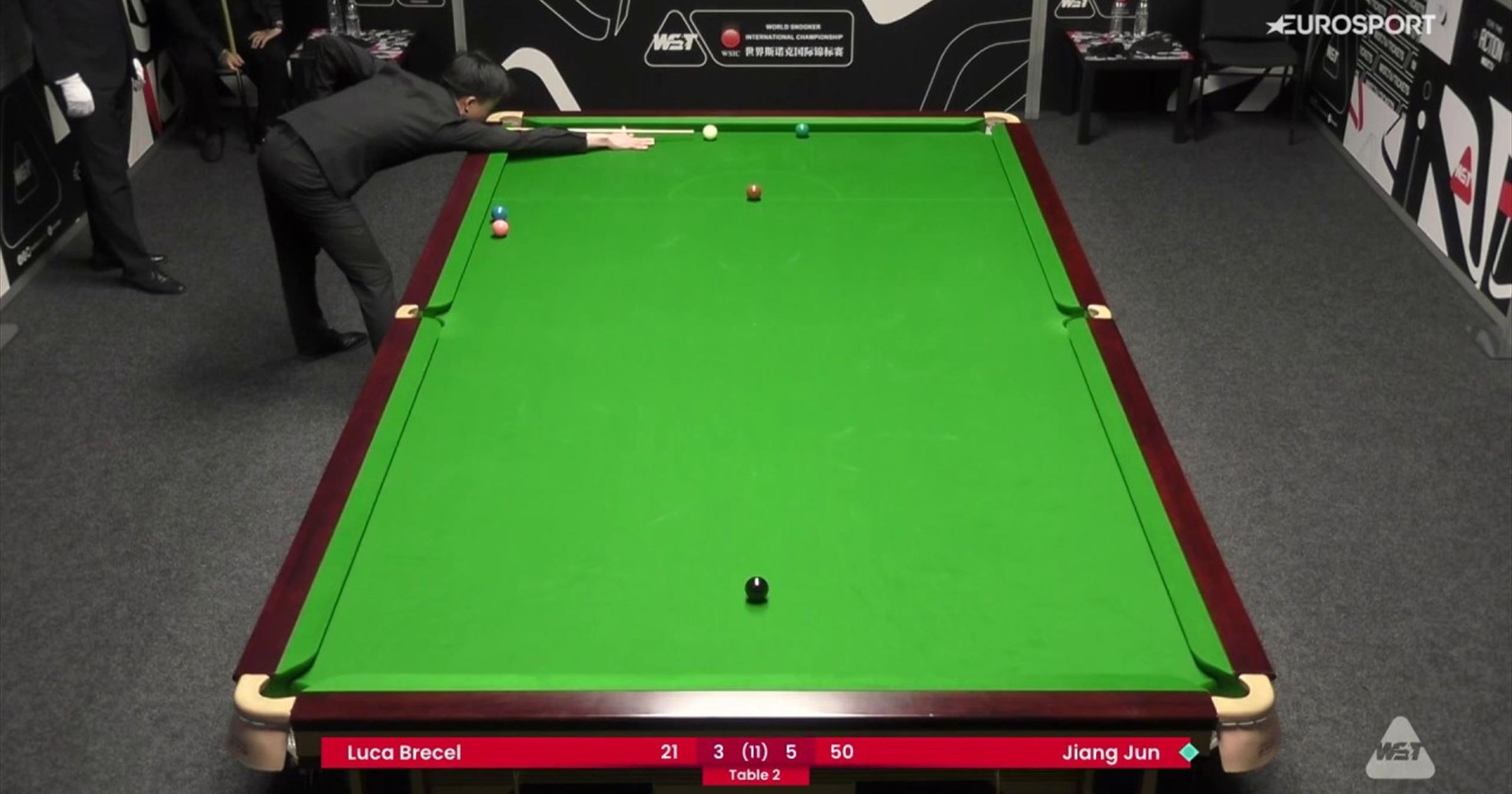 Jiang Jun stuns Luca Brecel in International Championship qualiyfing ...