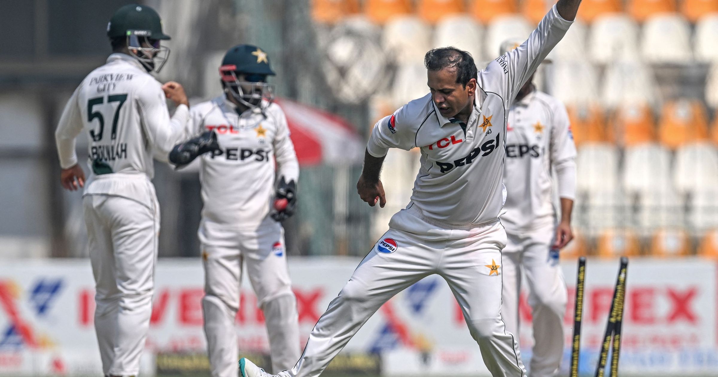 Pakistan v England: Noman Ali claims eight wickets as hosts level ...