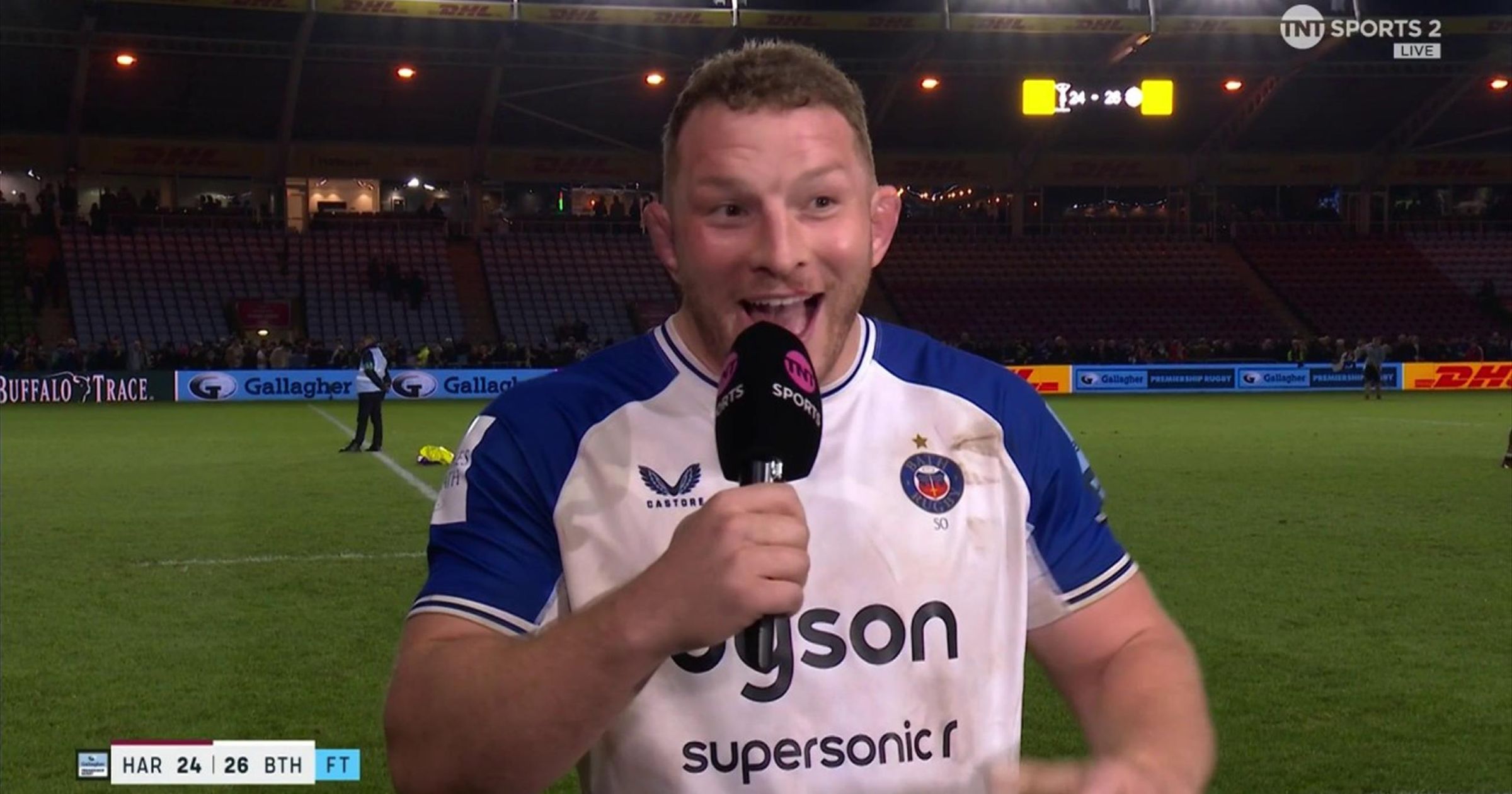 Sam Underhill reflects on his huge tackle on Marcus Smith as Bath beat ...