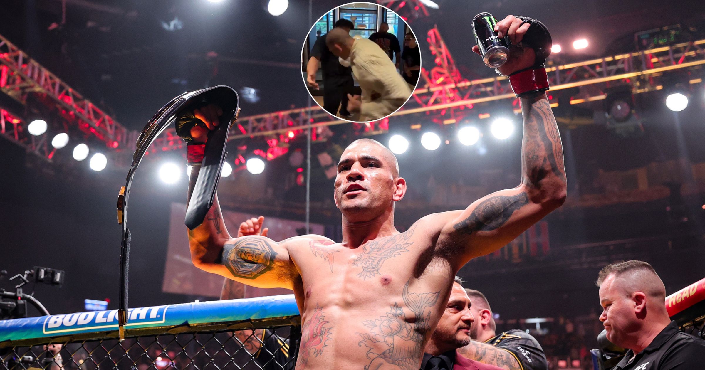 UFC star Alex Pereira likes potential Oleksandr Usyk boxing match 'a ...