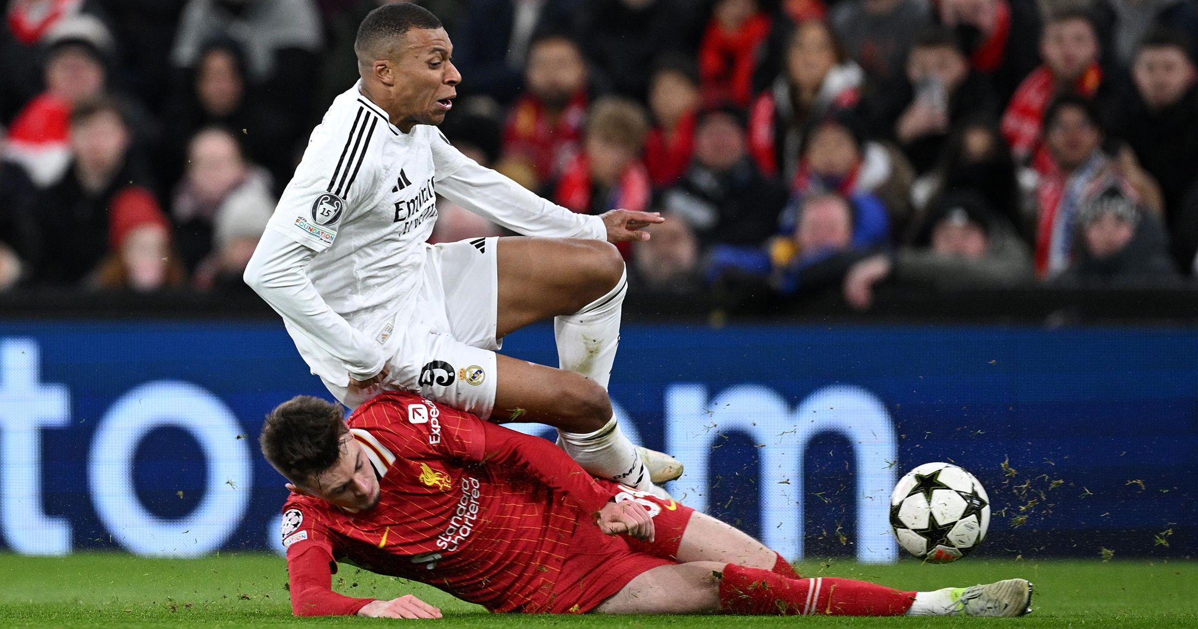 Watch: Every angle of Conor Bradley's 'fantastic, strong' tackle on ...