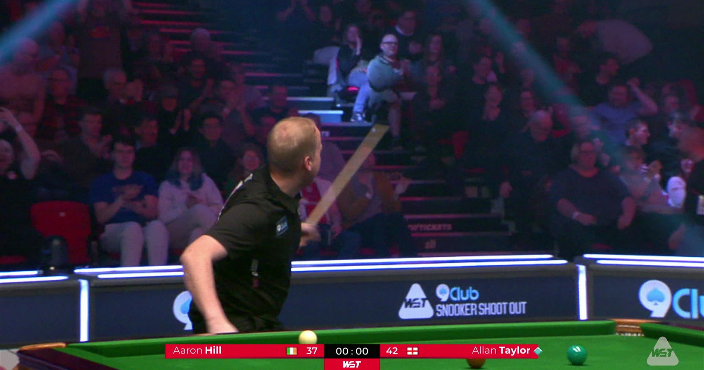 ‘Never seen him move so quick’ - Allan Taylor pulls off stunning ...