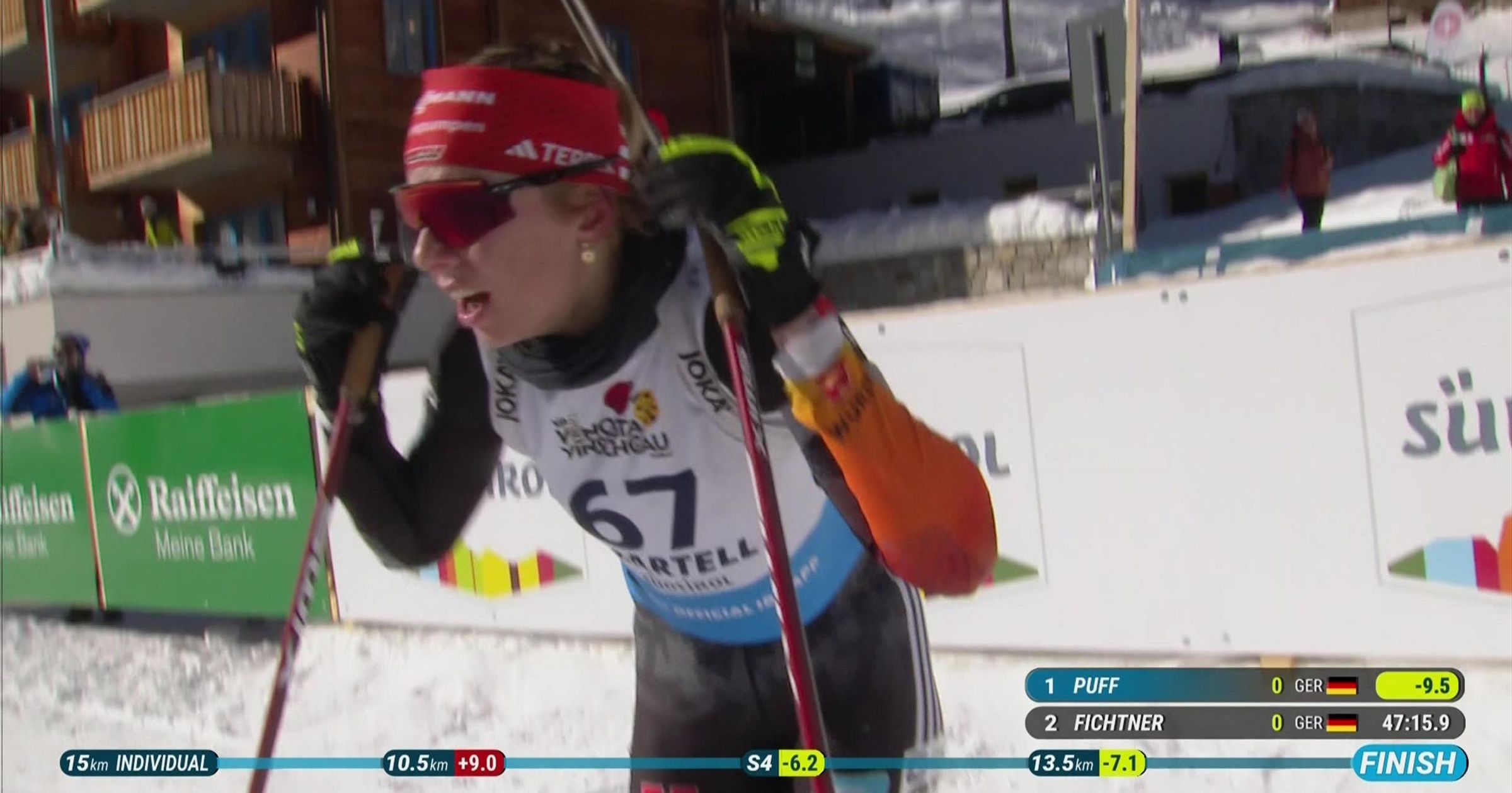 Johanna Puff secures Biathlon European Championships win in Martell-Val ...