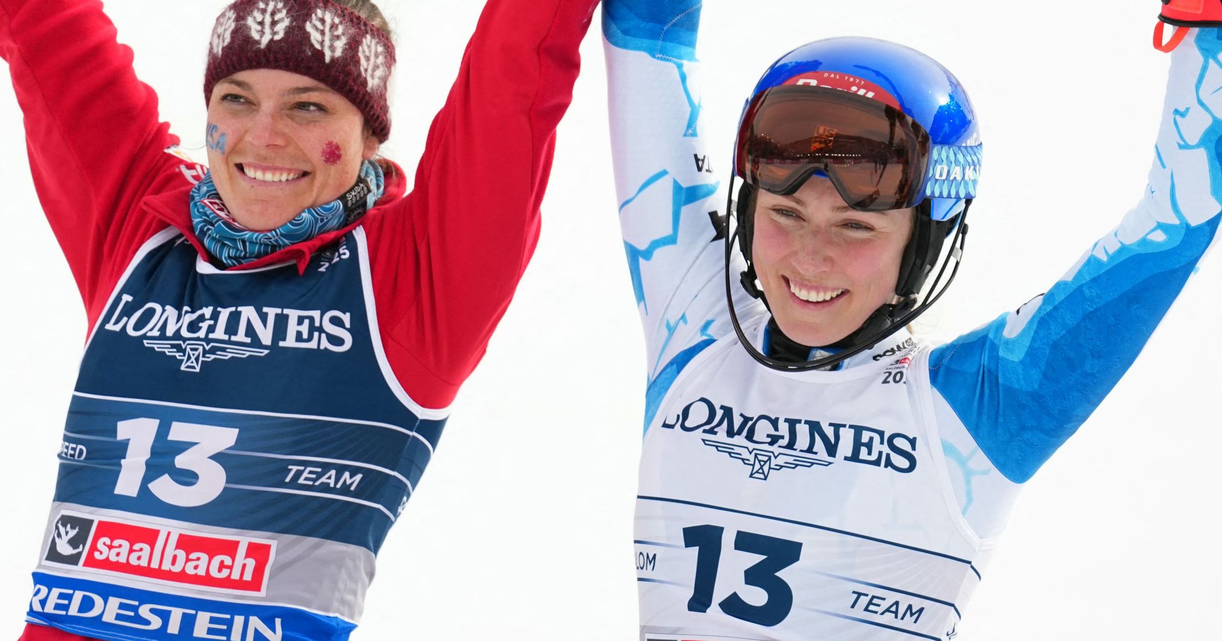 Mikaela Shiffrin wins combined gold in Saalbach, one day after pulling ...