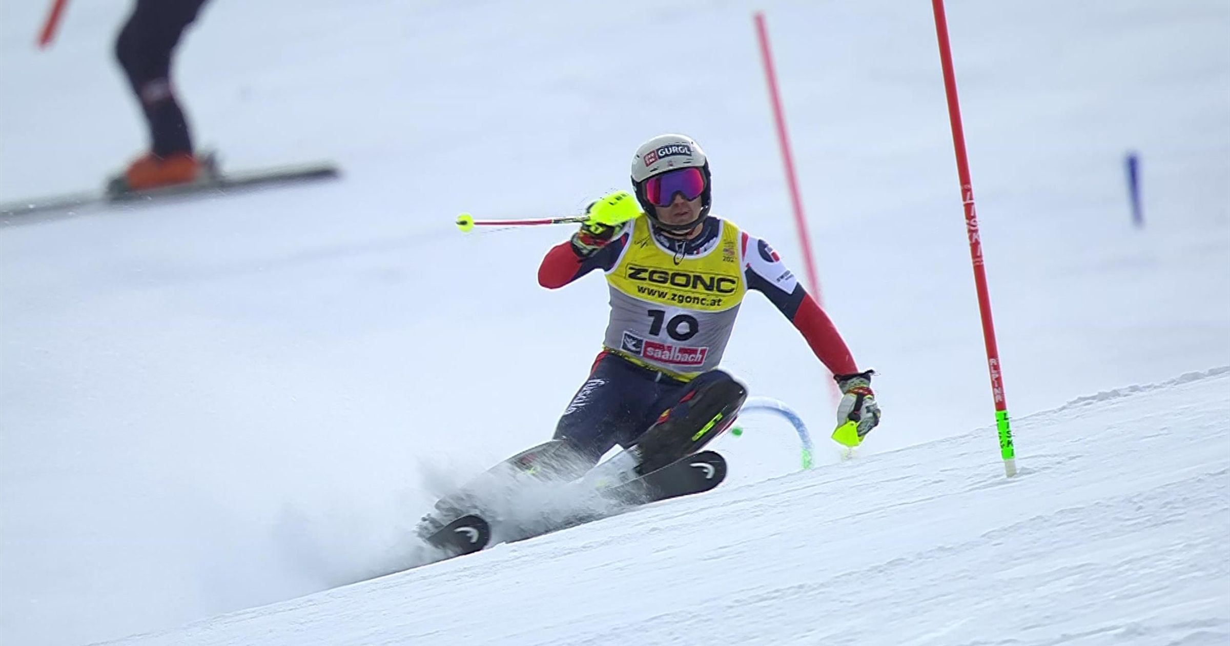 World Alpine Skiing Championships: Dave Ryding takes Saalbach lead with ...