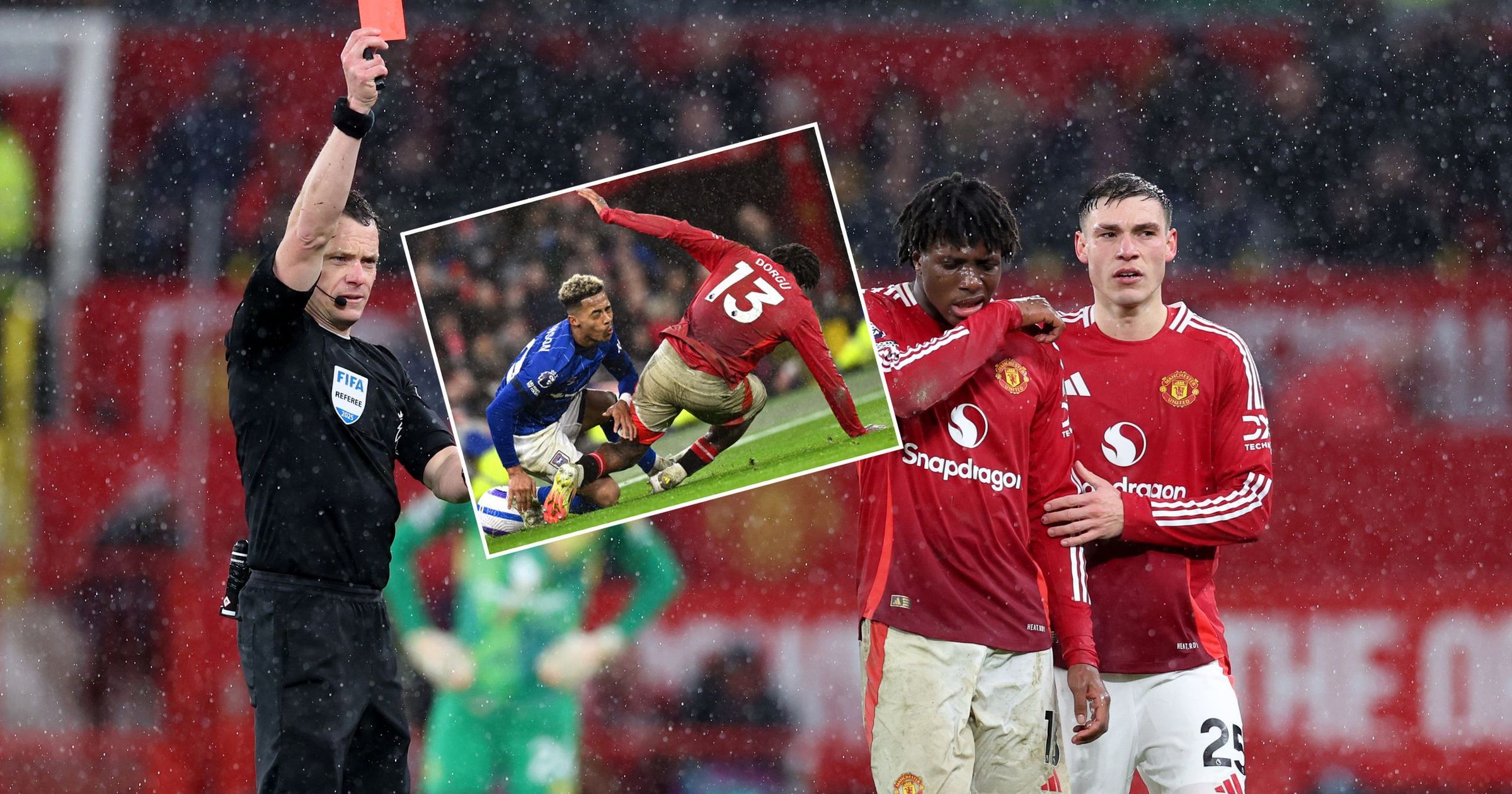 Robbie Savage laments Patrick Dorgu’s 'terrible tackle' as Man Utd star ...