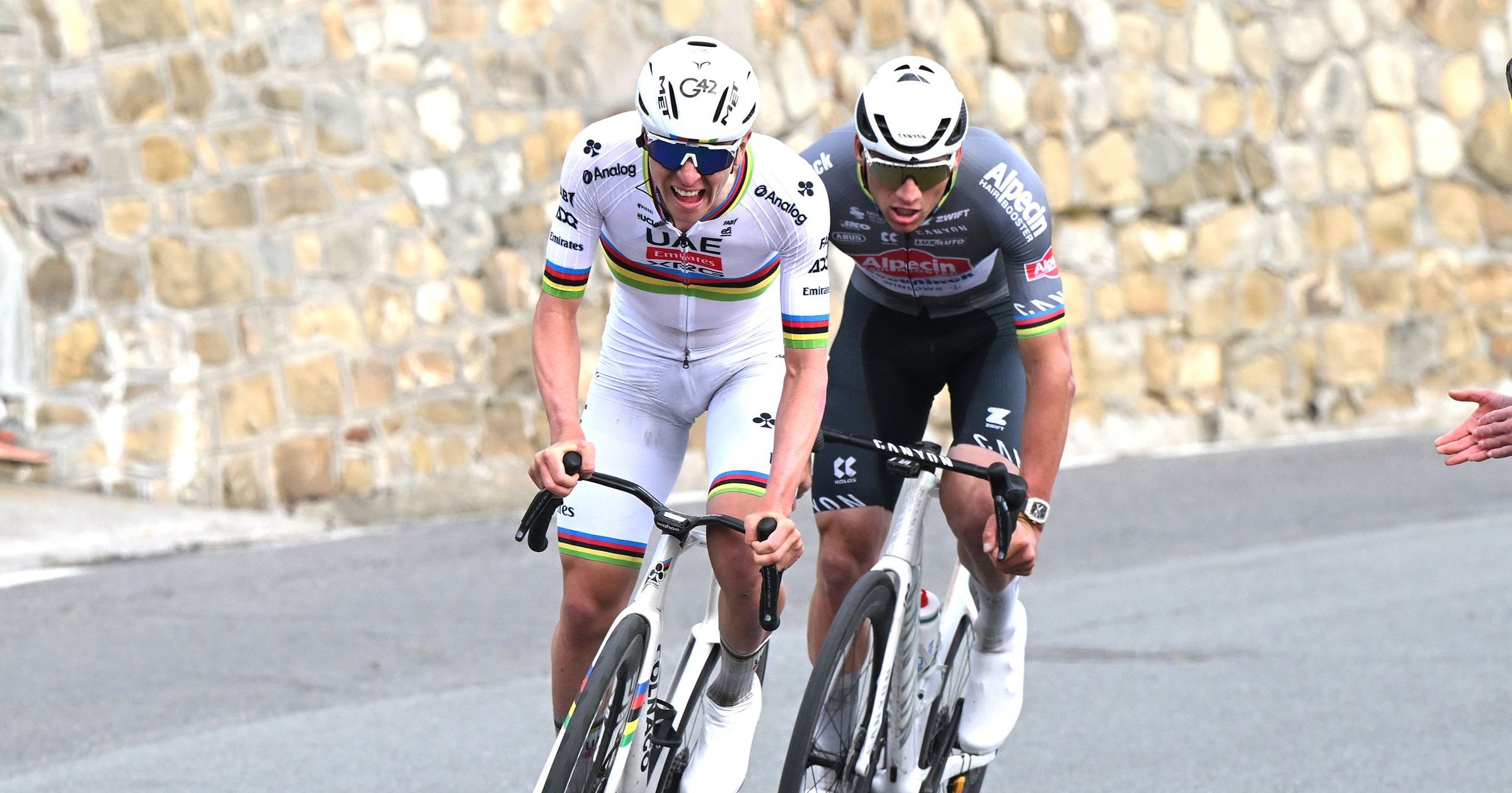 Tadej Pogacar not out for 'revenge' against Mathieu van der Poel at Tour of Flanders 2025 - TNT ...