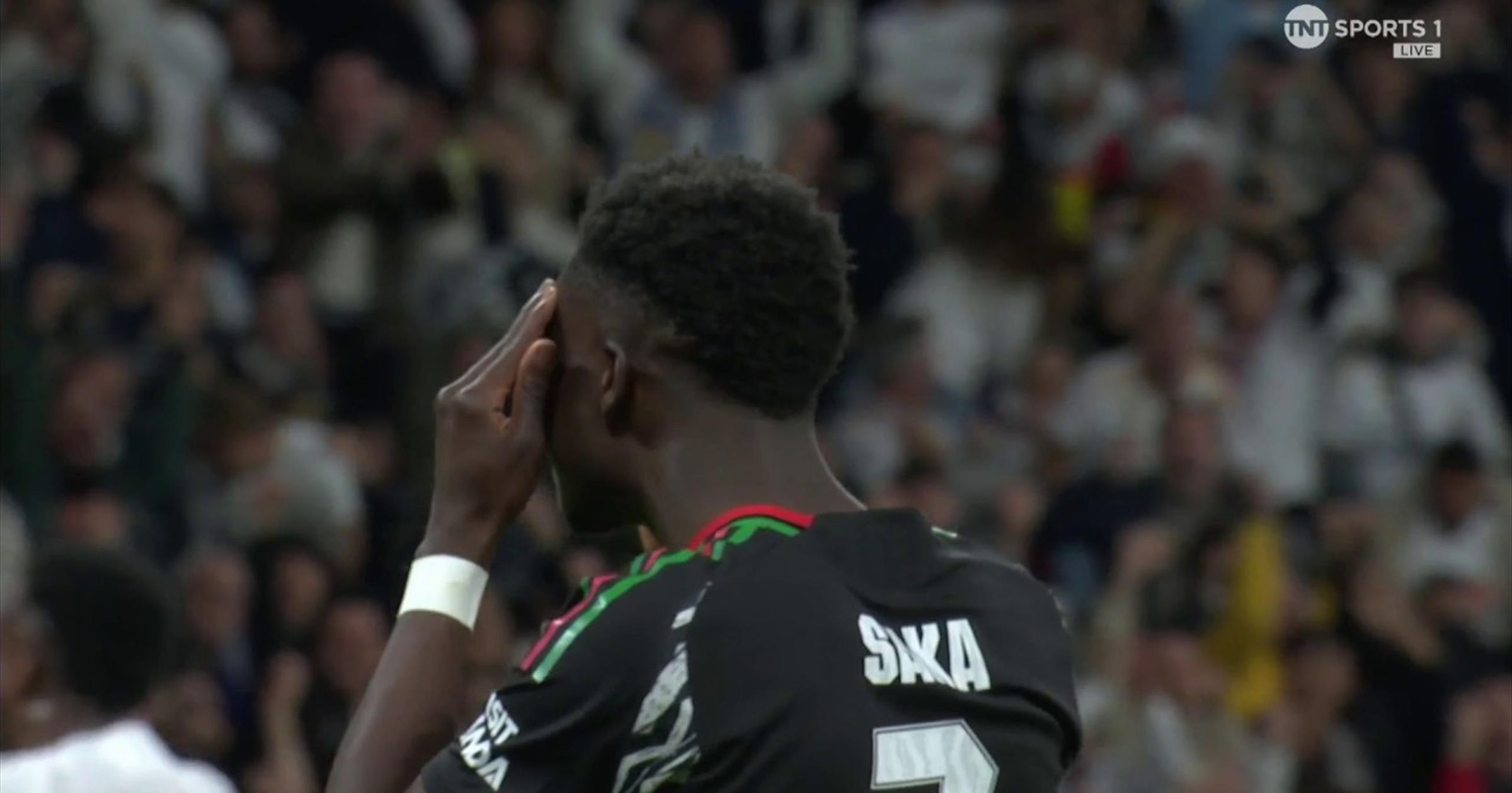 'Oh my word!' - Bukayo Saka sees his penalty saved by Thibaut Courtois ...