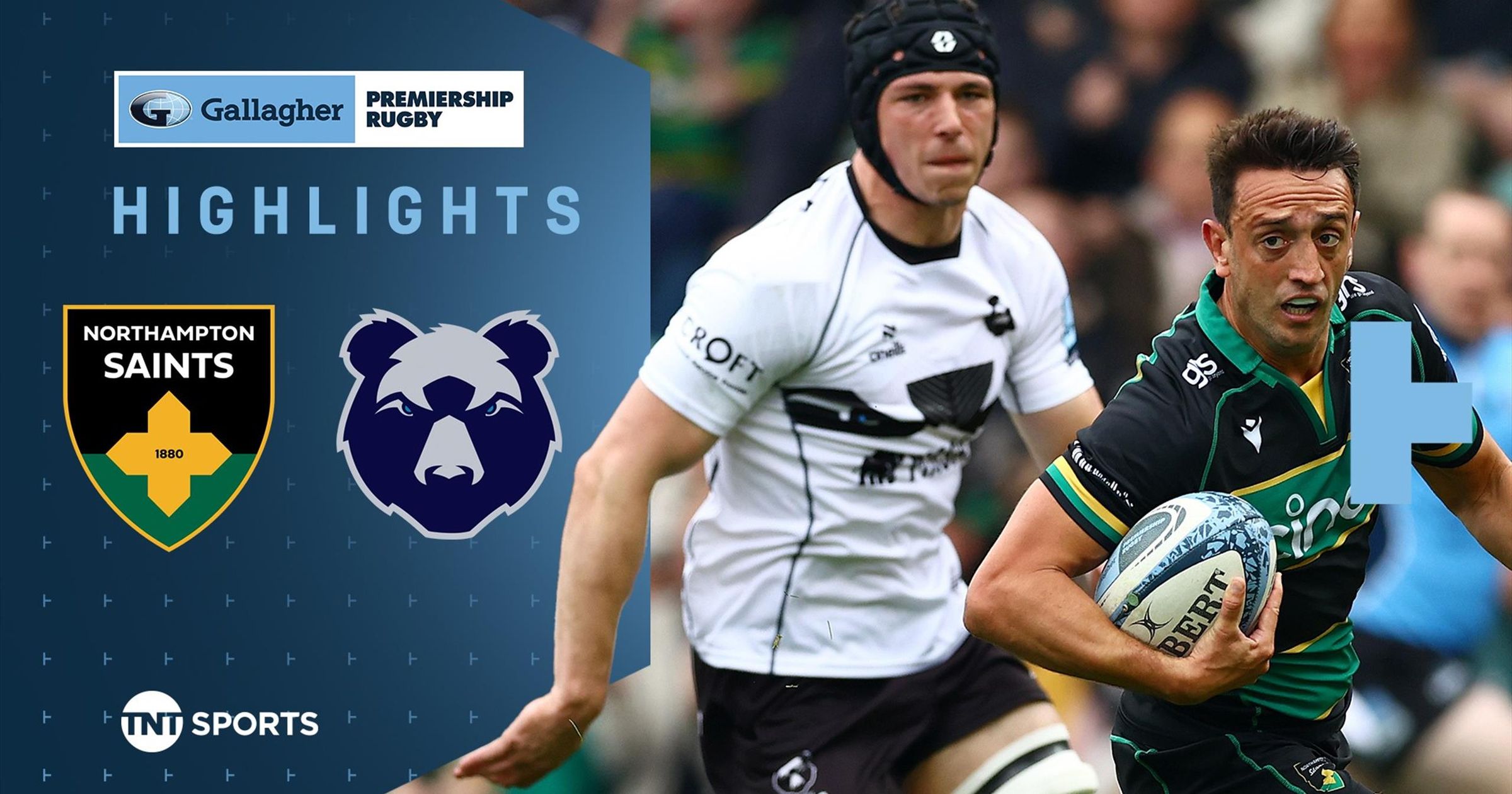 Highlights: Seven-try Northampton Saints dent Bristol Bears' play-off ...