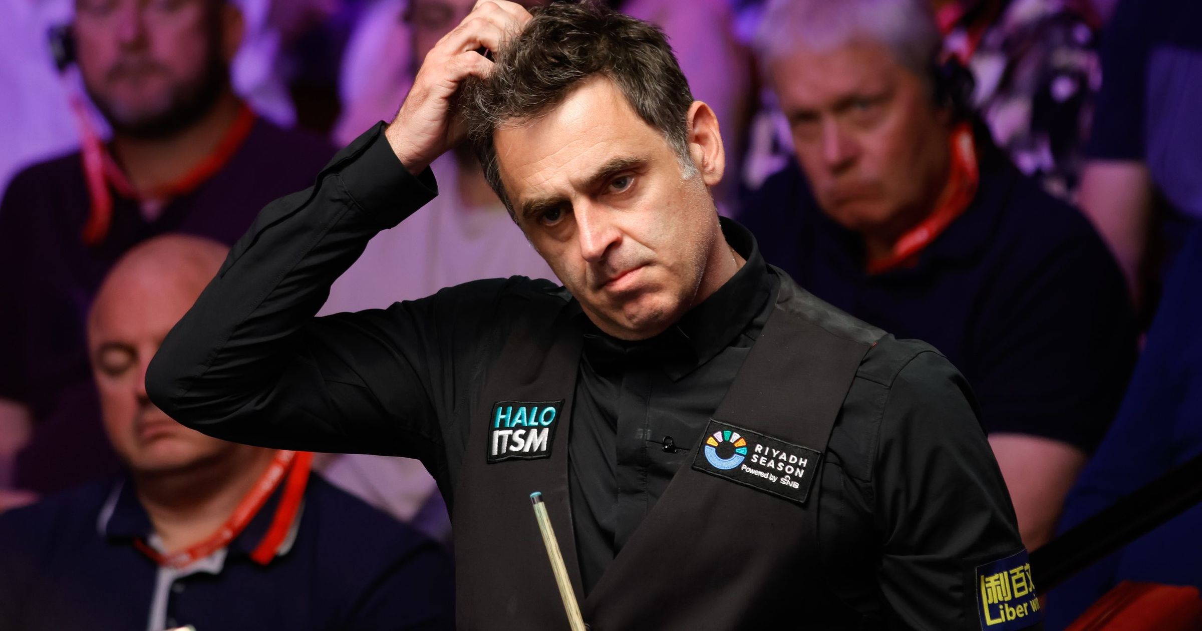 World Championship 2025: Ronnie O’Sullivan produces head-scratching ...