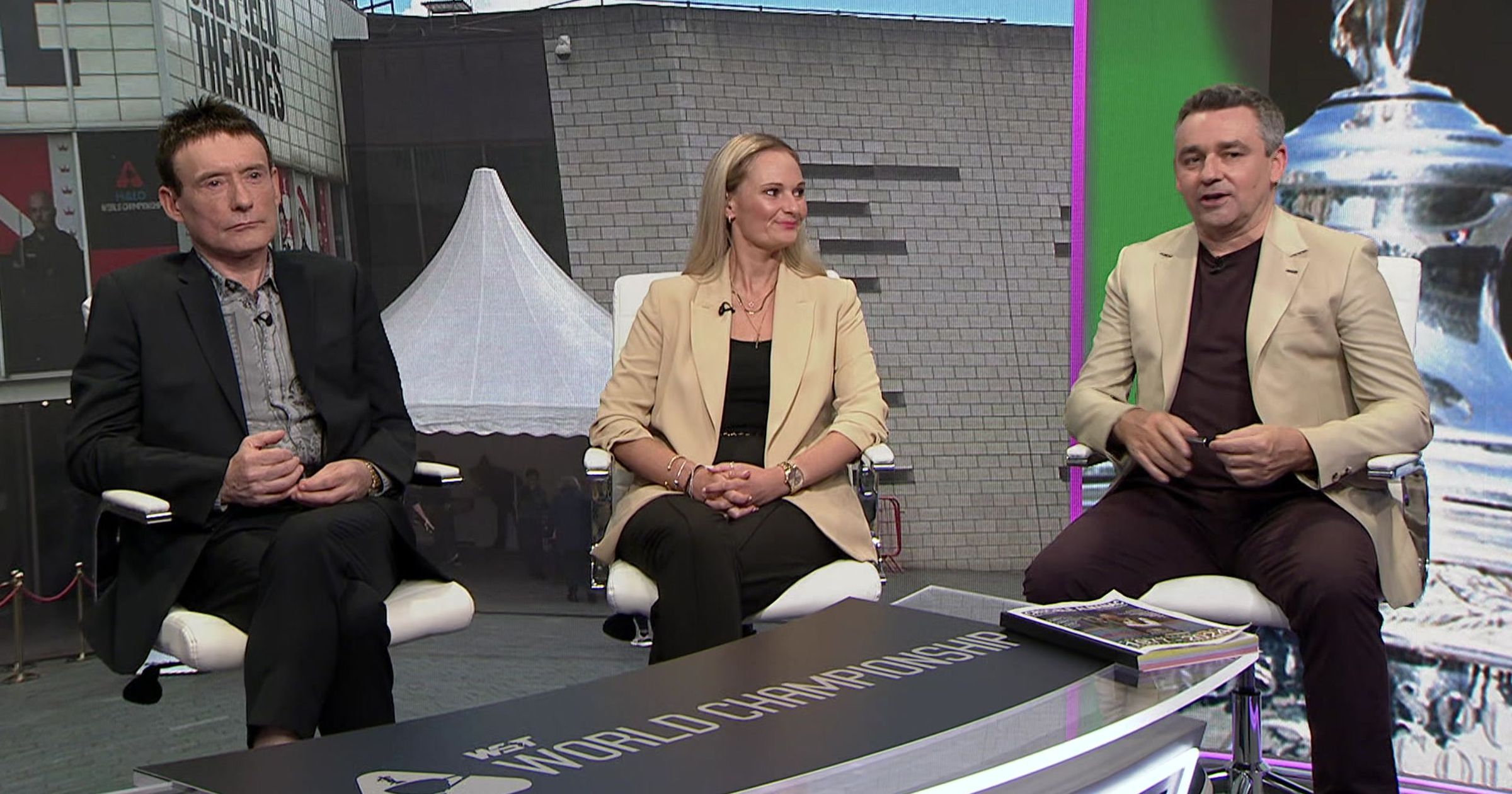 Jimmy White, Alan McManus and Reanne Evans discuss their snooker ...