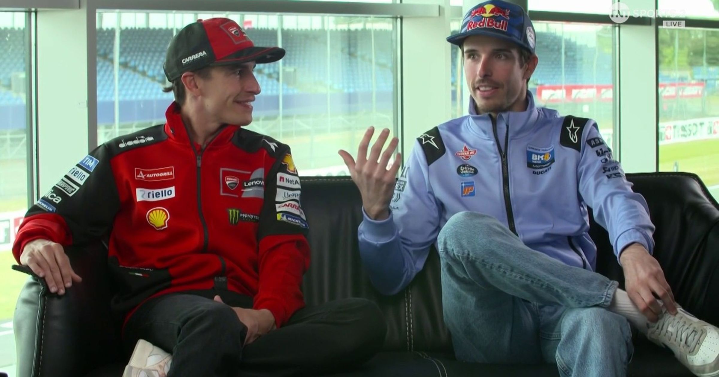 ‘Tighter than ever’ – Marc and Alex Marquez talk family dynamic amid MotoGP title fight ...