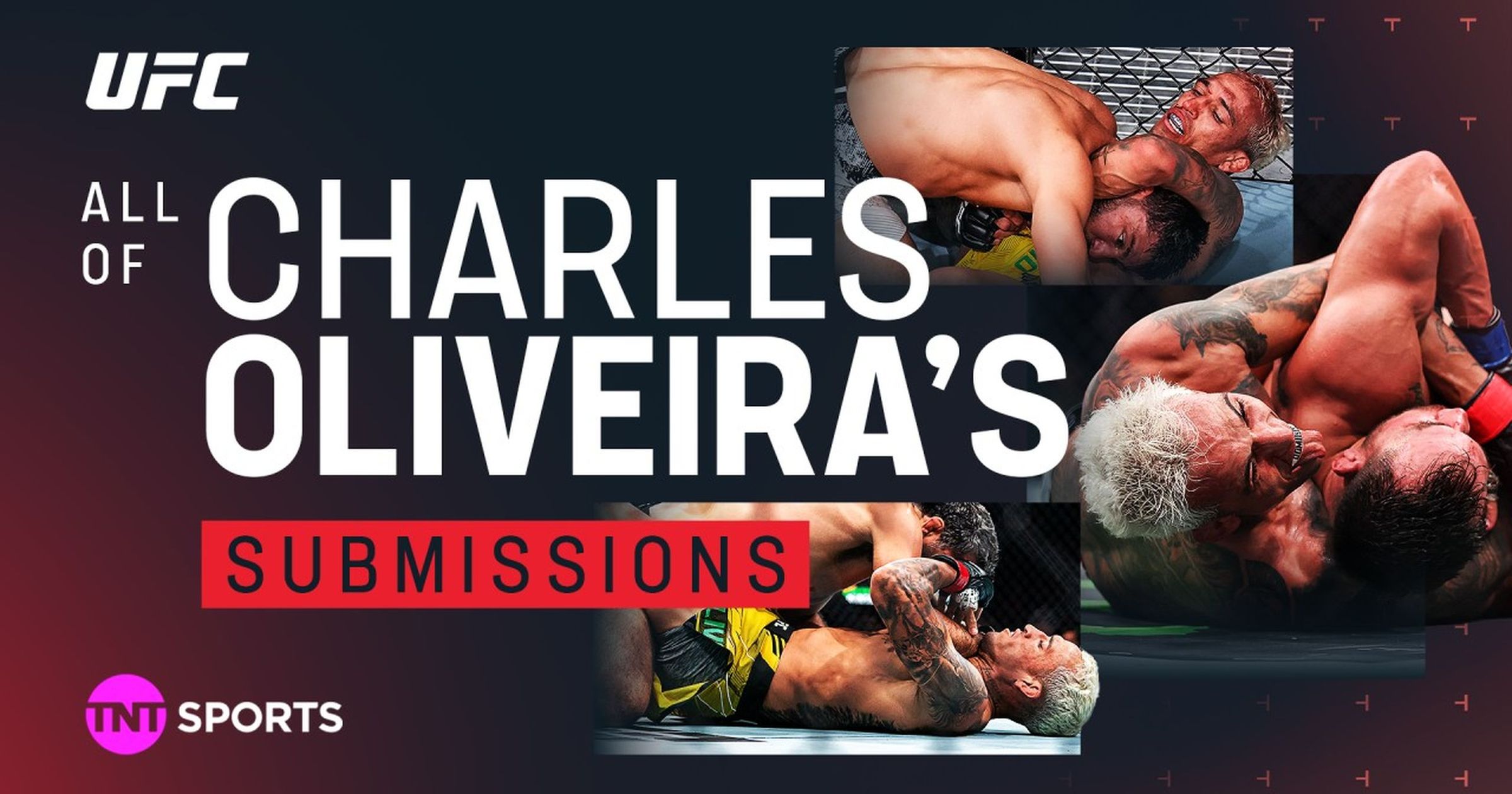 Relive every submission on Charles Oliveira’s record-breaking UFC run ...