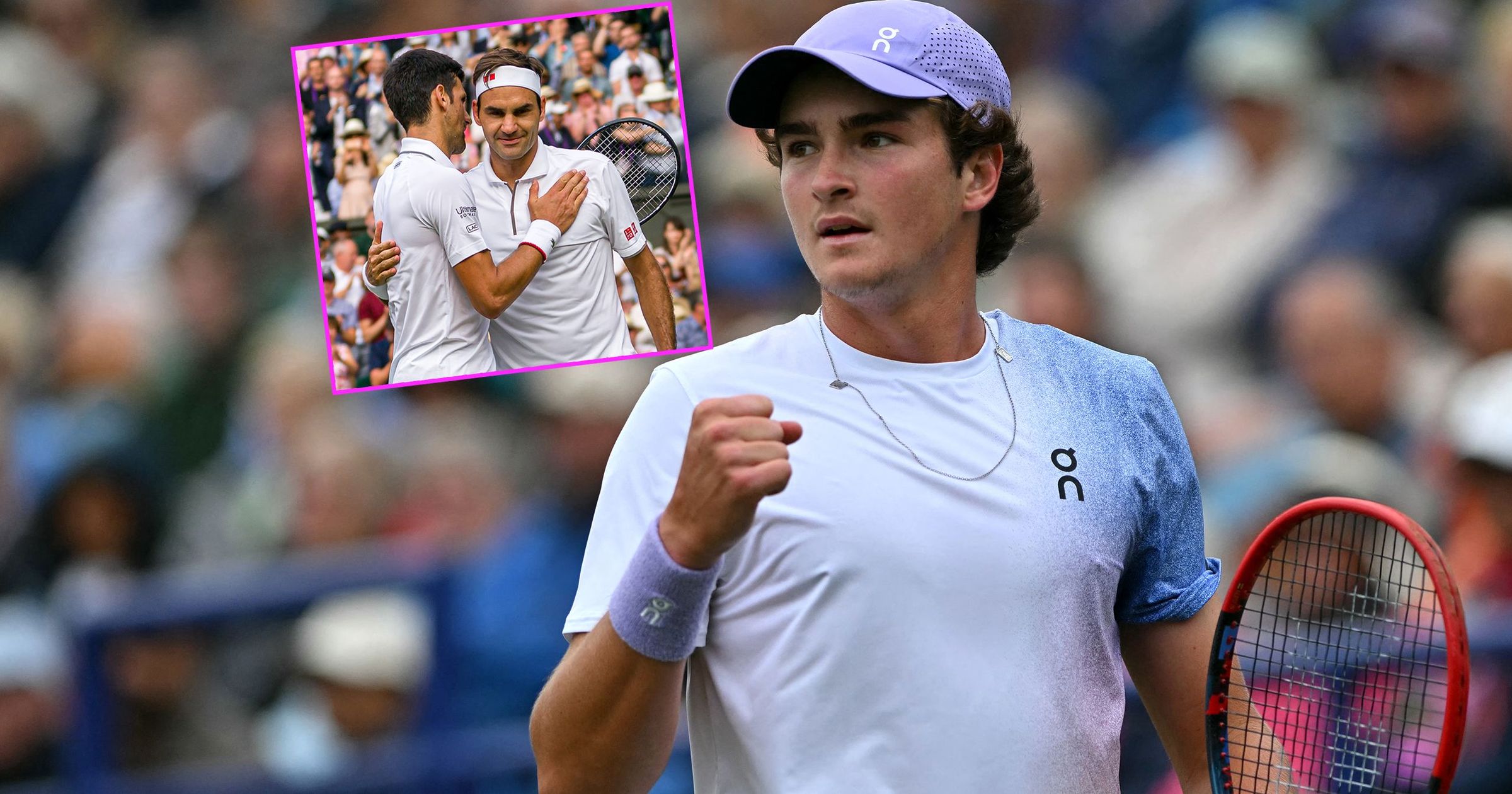 Joao Fonseca was 'cheering for Roger Federer' in Wimbledon 2019 final ...