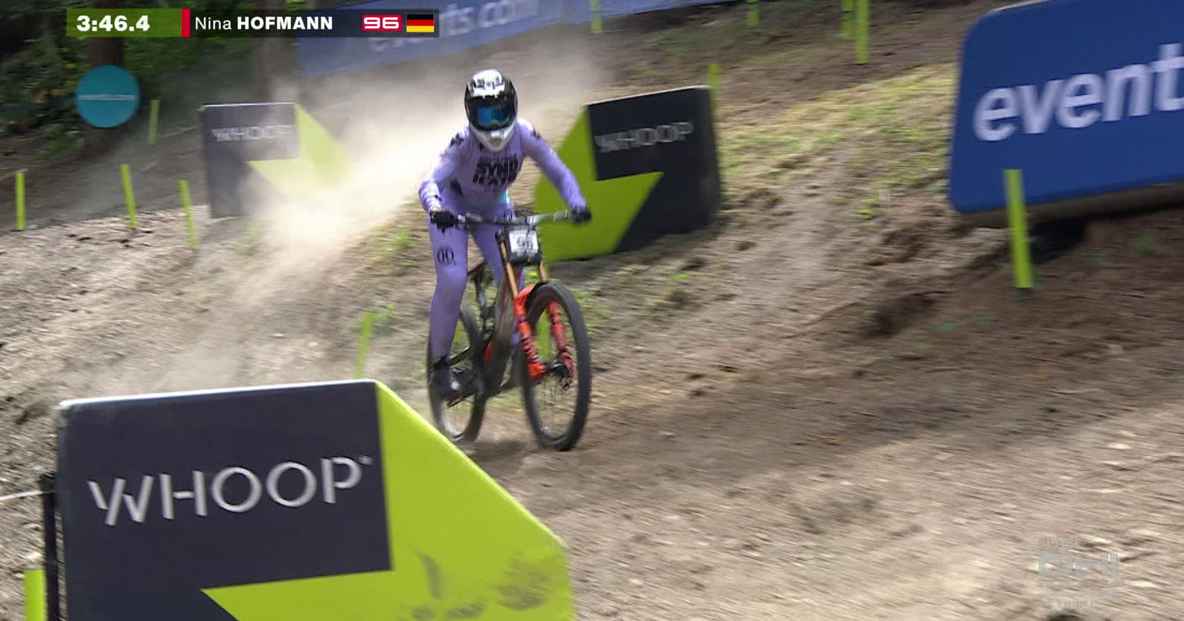 UCI Mountain Bike World Series: Nina Hoffman seals massive downhill win ...