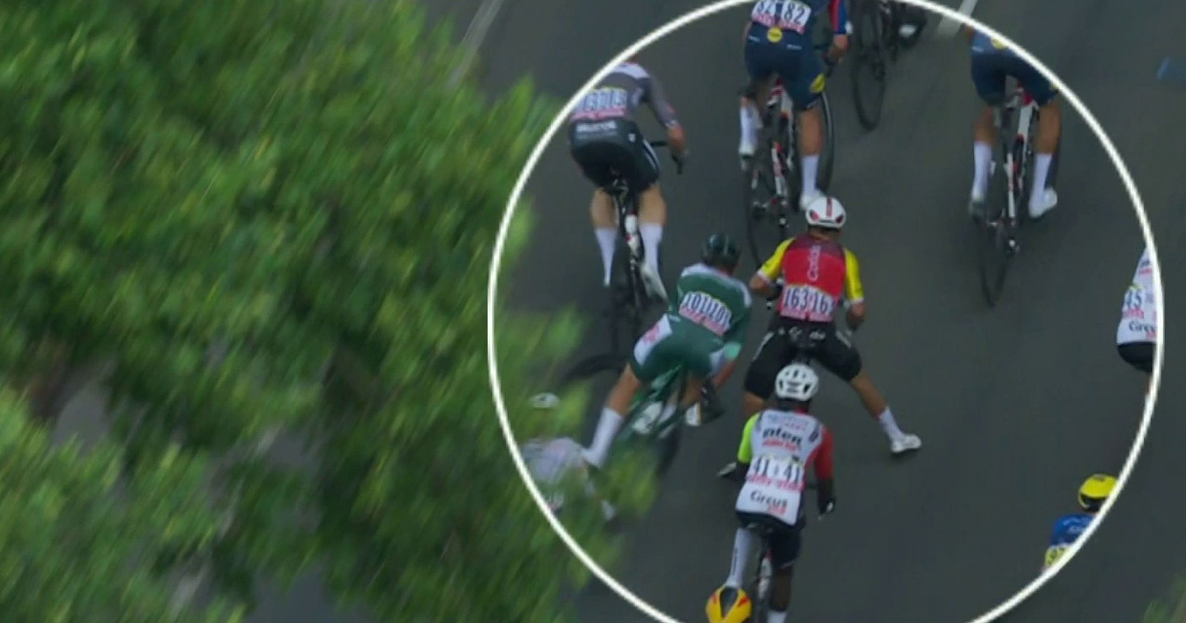 Disaster as Jasper Philipsen crashes out of Tour de France - Cycling ...