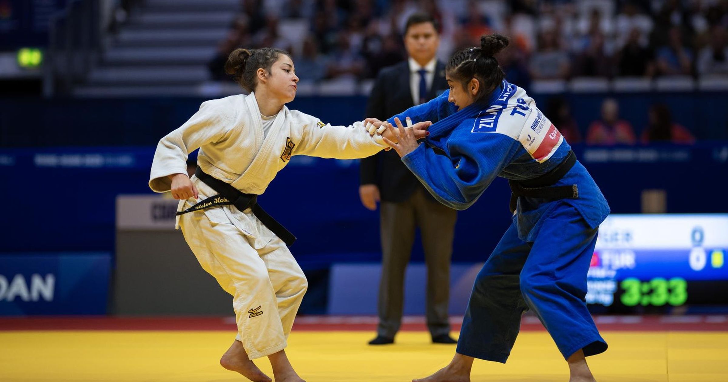 German judoka Helen Habib wins bronze and shines as local face of Rhine ...