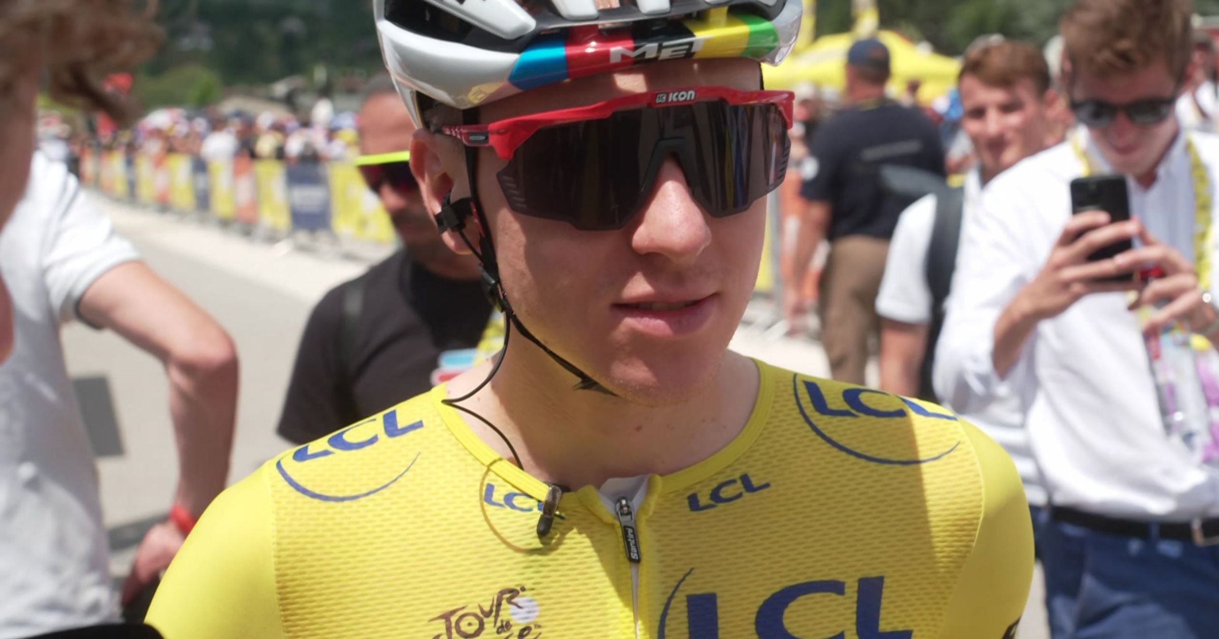 'It's natural' - Tadej Pogacar on his seated accelerations ahead of ...