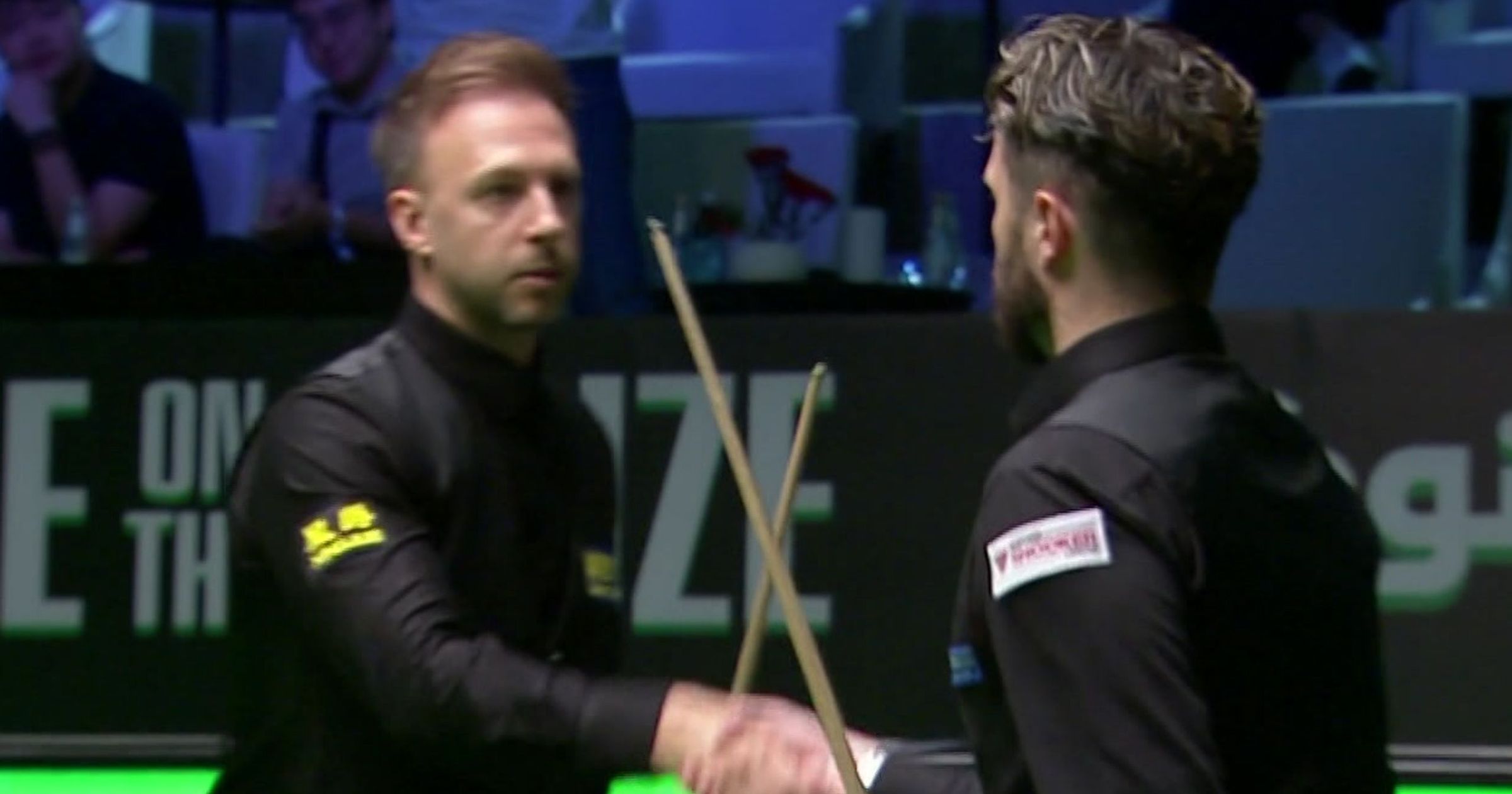Saudi Arabia Snooker Masters: Watch dramatic moment Judd Trump crashes ...