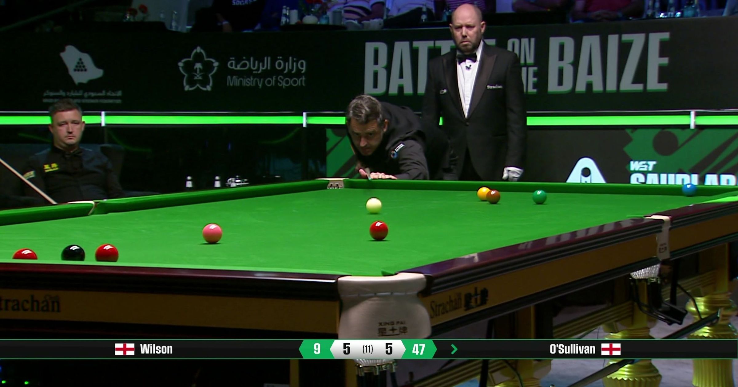 ‘Oh yes!’ – Ronnie O’Sullivan all but seals win over Kyren Wilson with ...