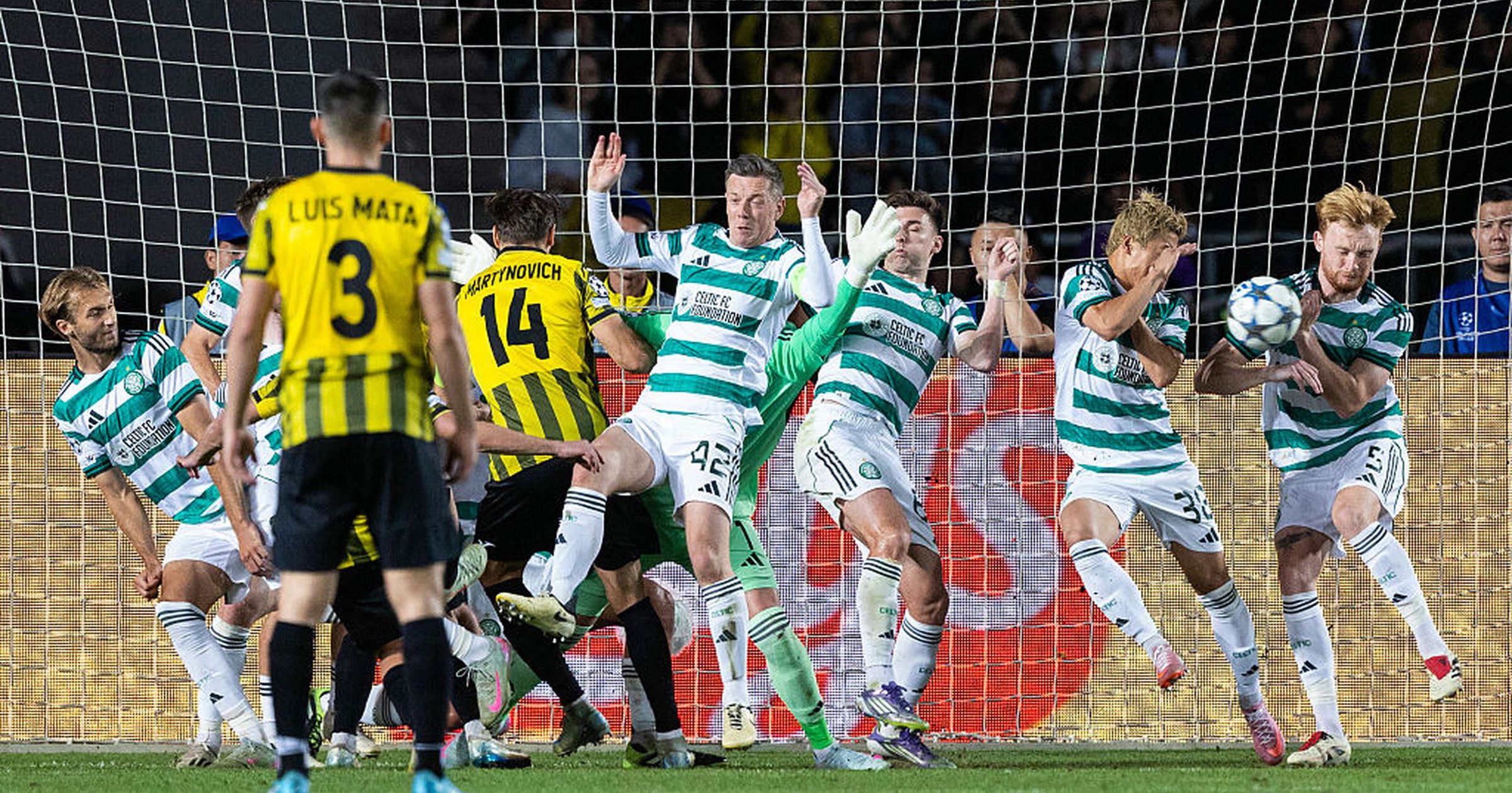 Celtic survive bizarre close-range free-kick and handball appeals in ...