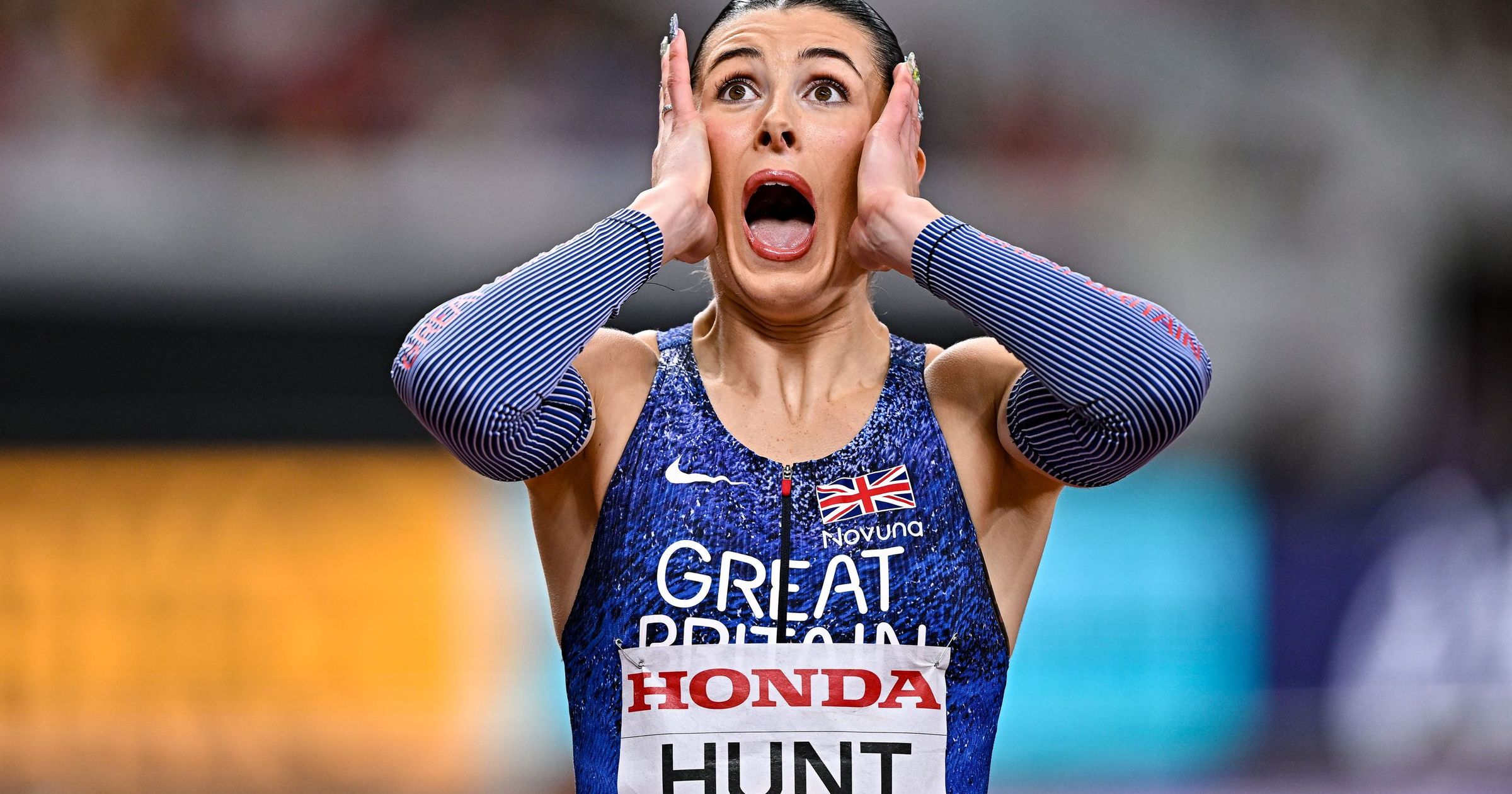 'A total look of disbelief' - Amy Hunt takes shock silver in World ...