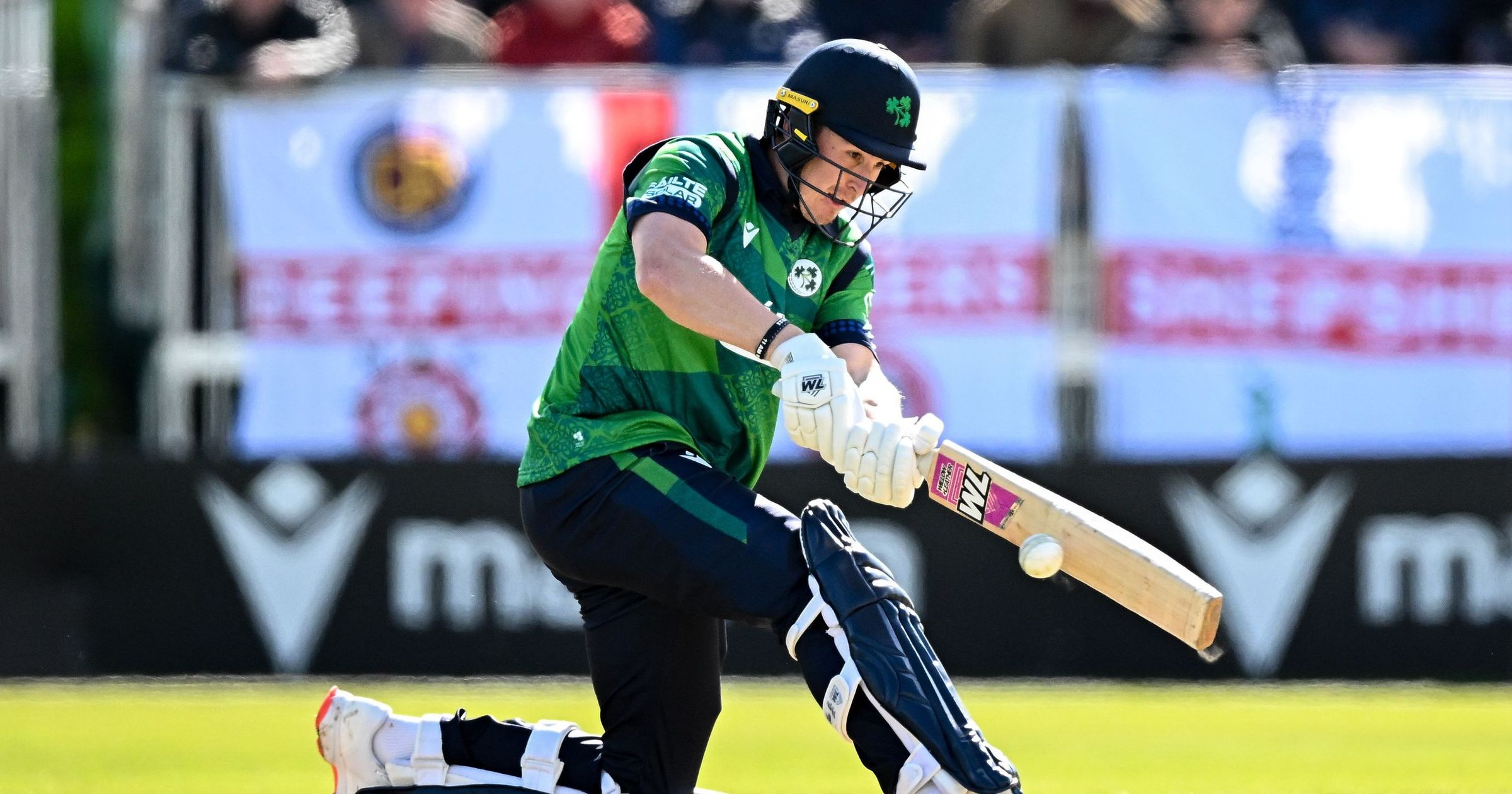 Ireland v England: 'Glorious' six from Ben Calitz sees hosts reach 100 ...