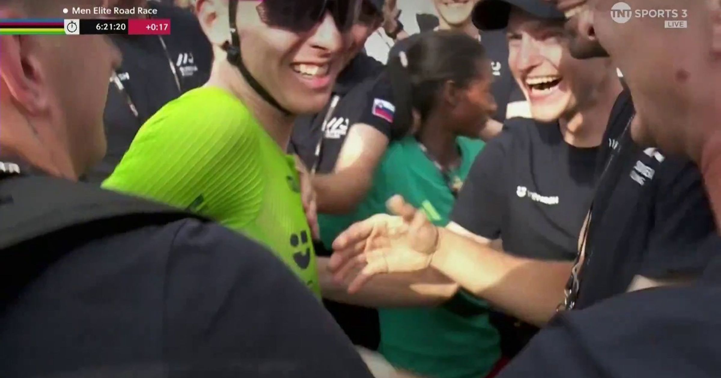Watch as Tadej Pogacar makes history with world title success - Cycling ...
