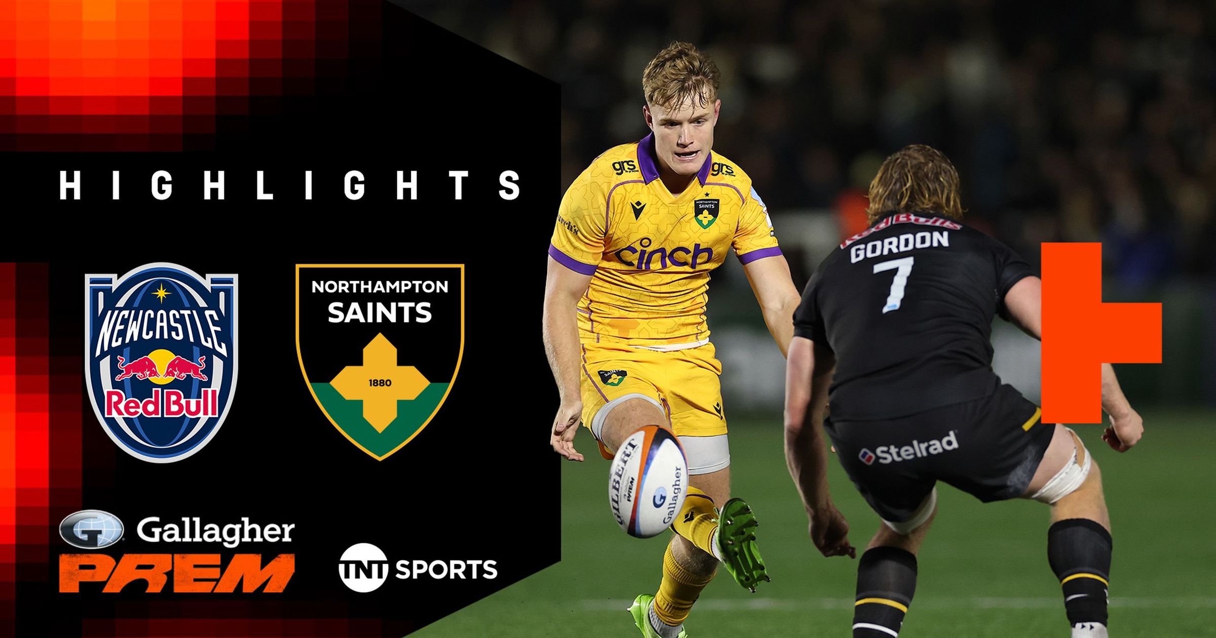 Newcastle Red Bulls v Northampton PREM highlights: Saints too strong as ...