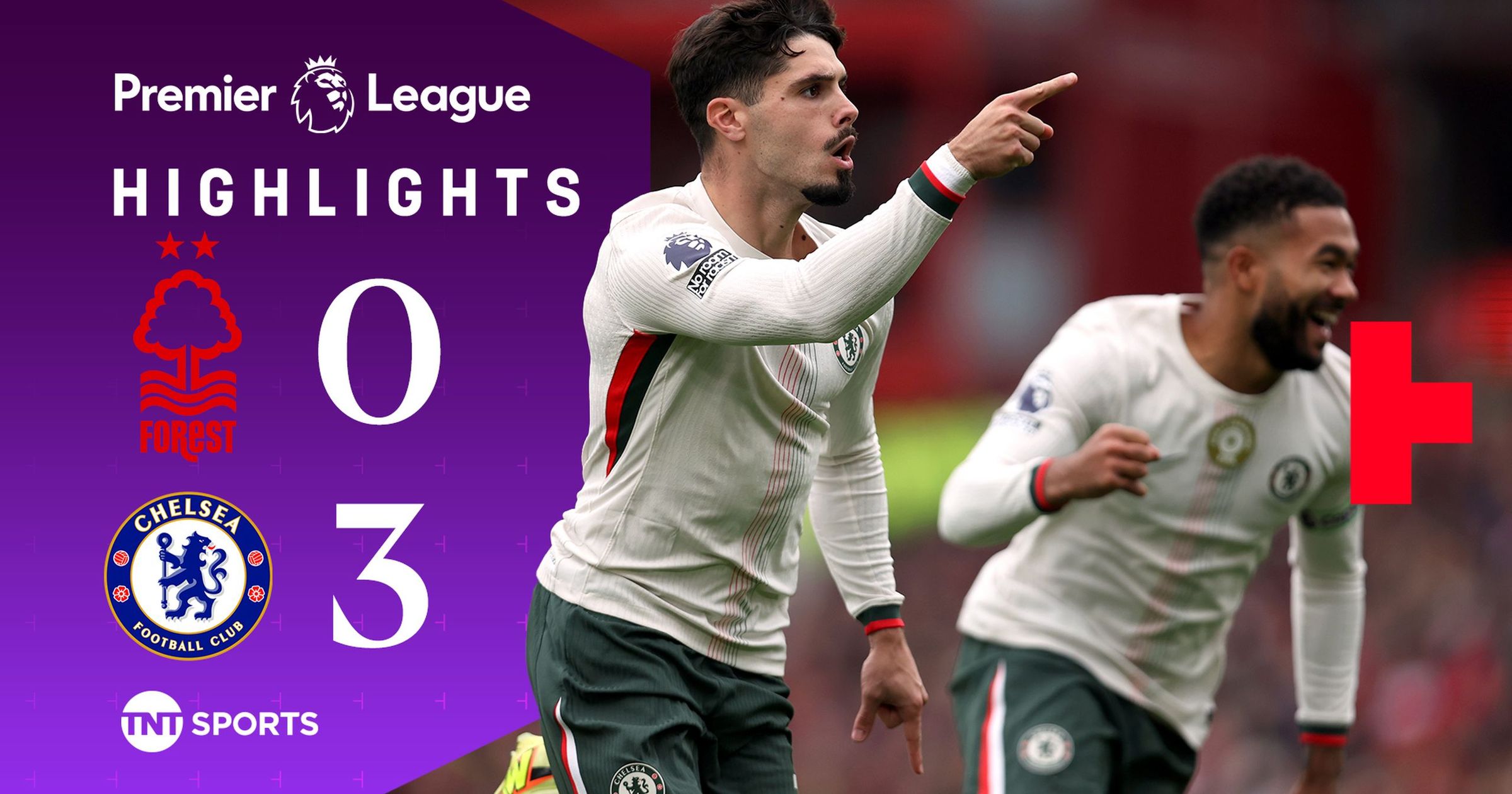 Nottingham Forest v Chelsea: Premier League highlights as Ange ...