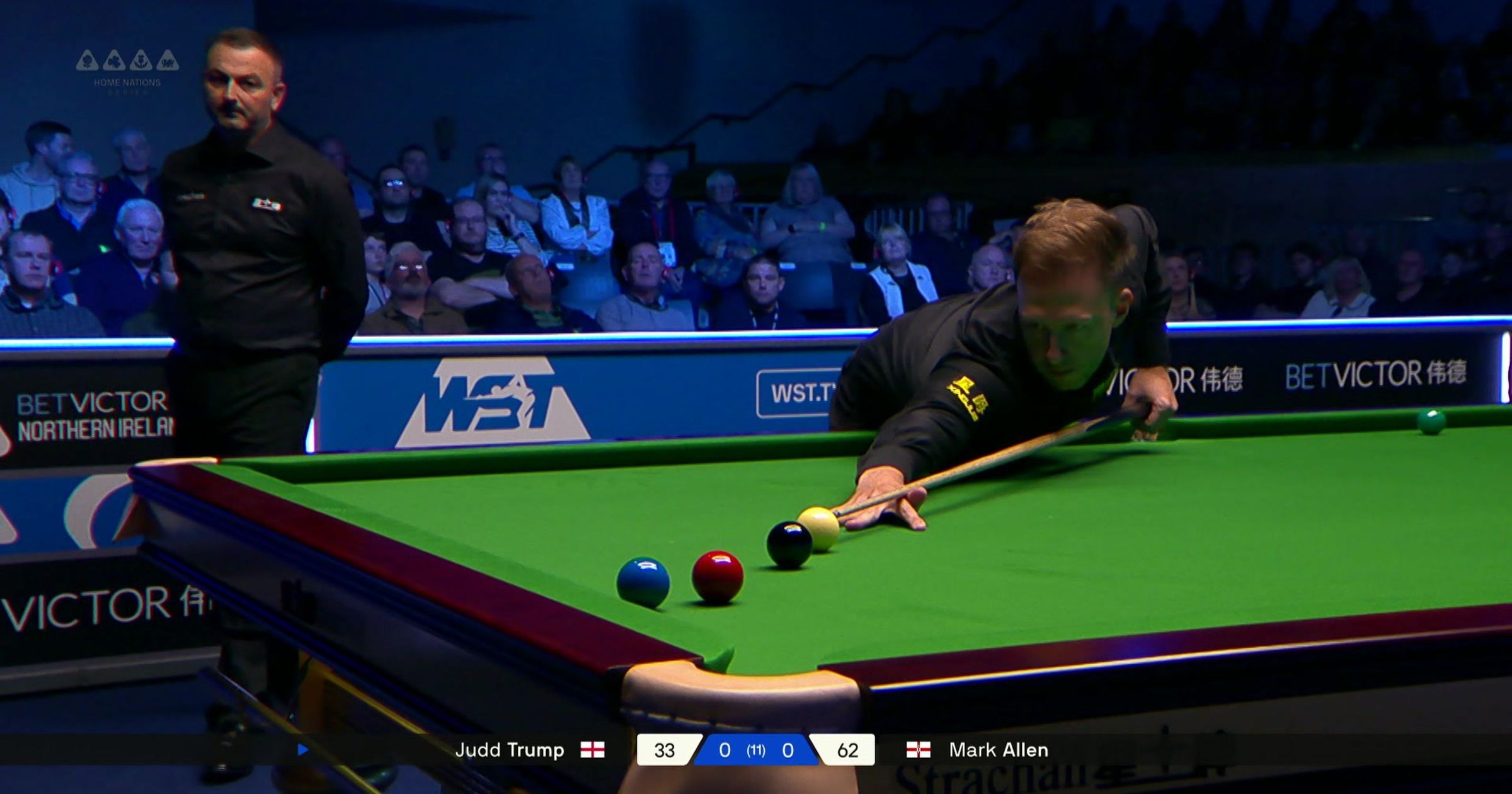 Fiendish Judd Trump snooker helps secure opening frame against Mark ...