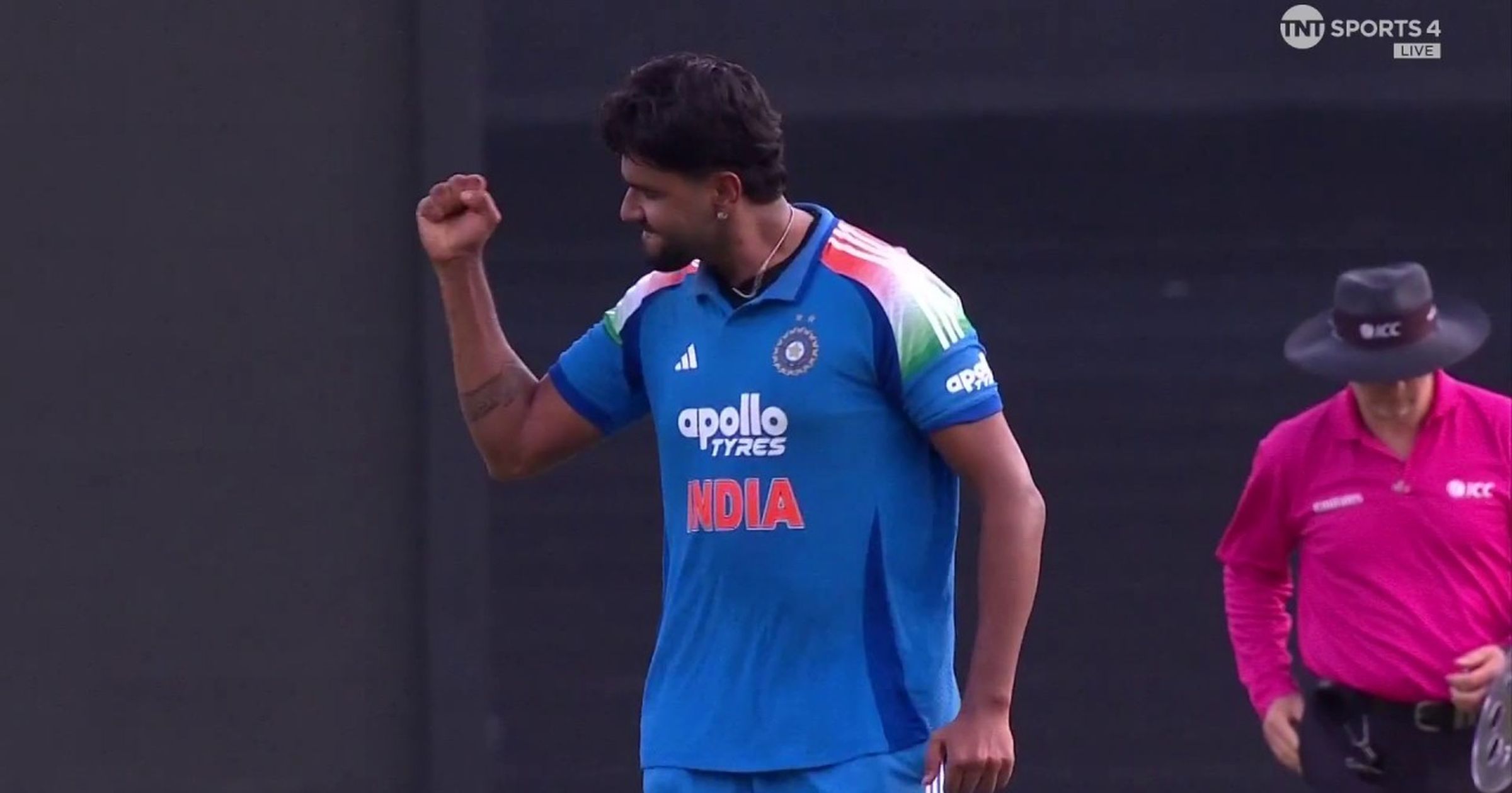 Harshit Rana sends Josh Hazlewood's bails flying to clinch four-for and ...