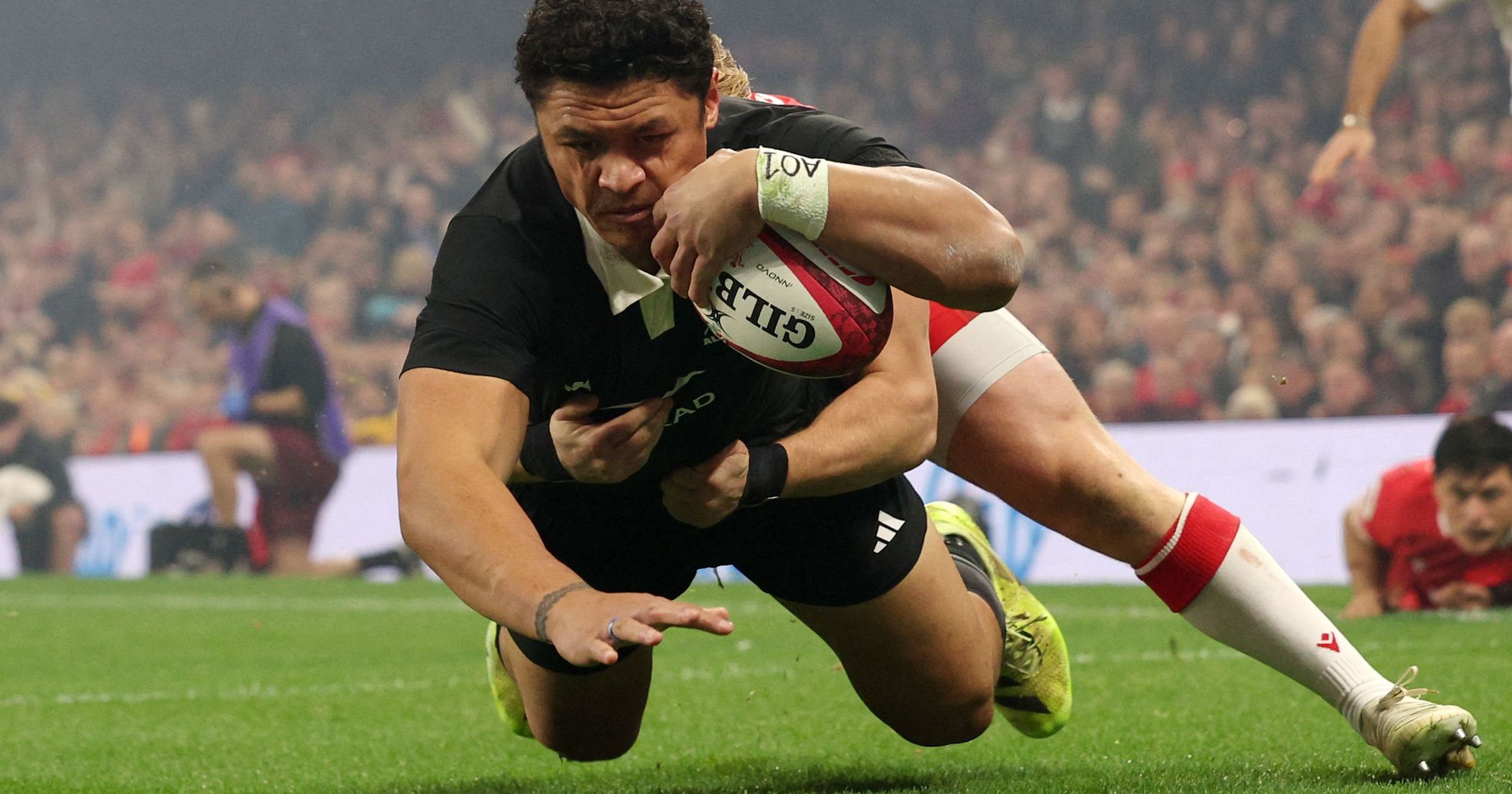 'An ominious start' in Cardiff as Caleb Clarke strikes first for All ...